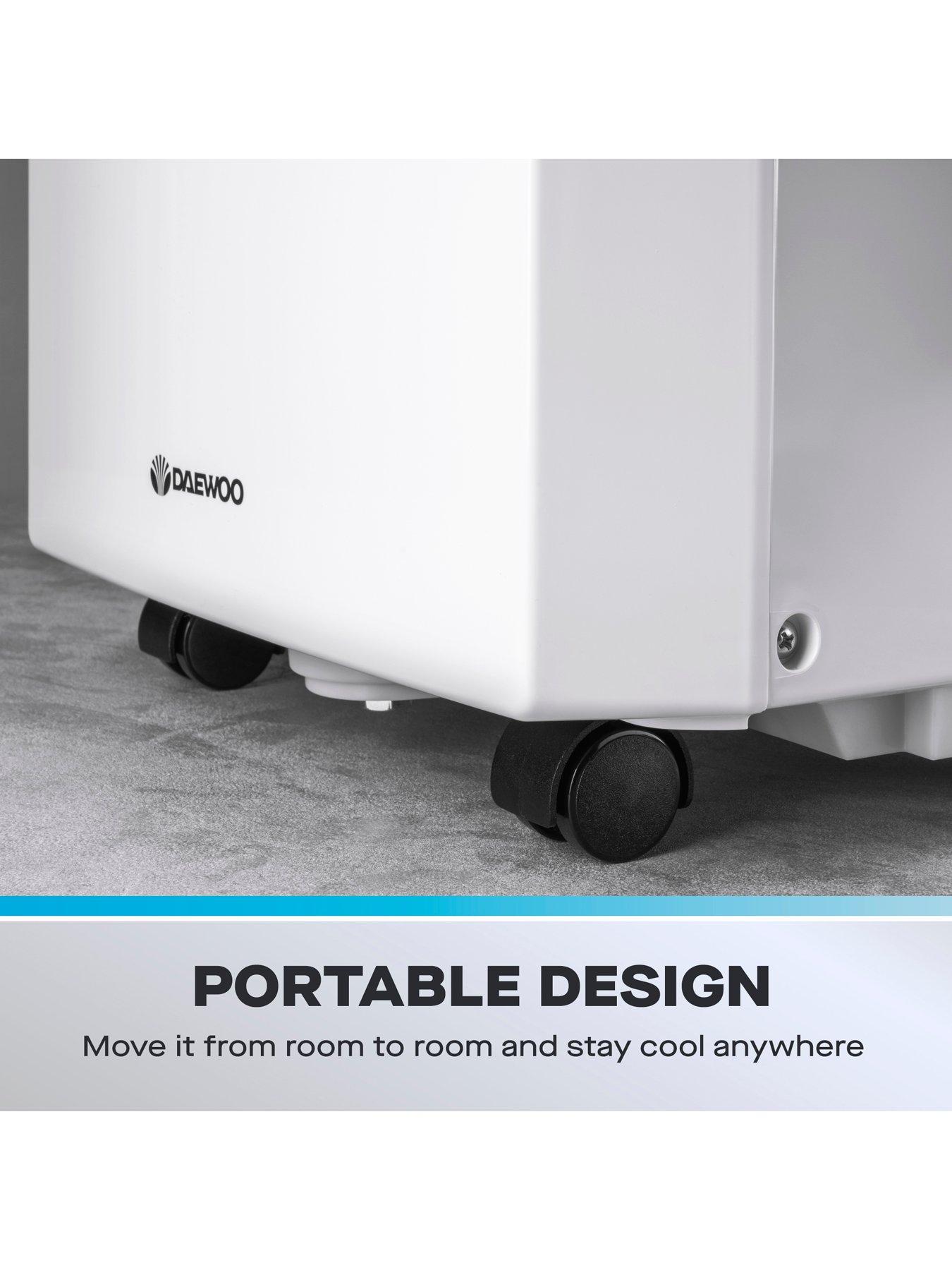 Daewoo 9000 BTU Portable Air Conditioner With Auto Swing | Littlewoods