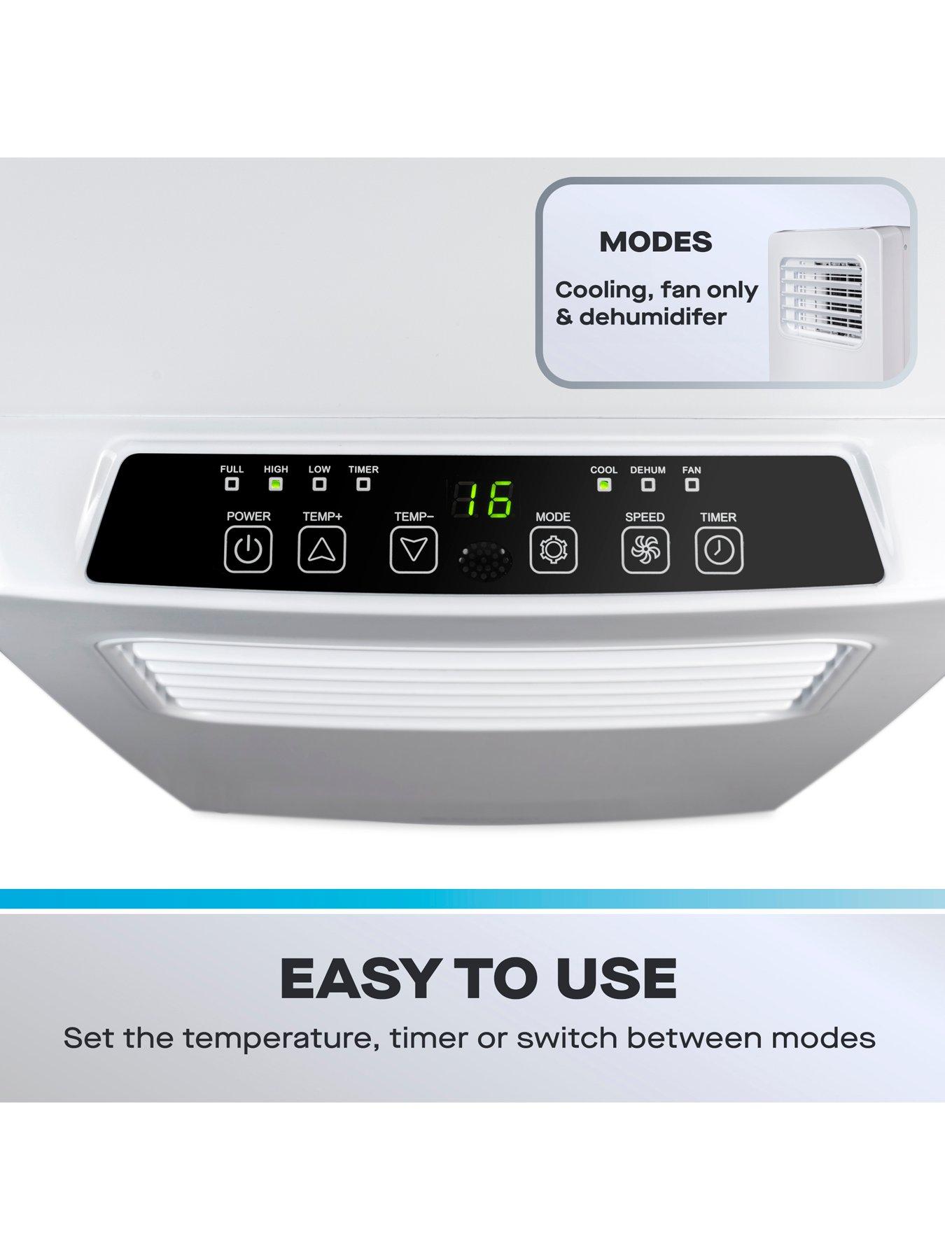 Daewoo 9000 BTU Portable Air Conditioner With Auto Swing | Littlewoods