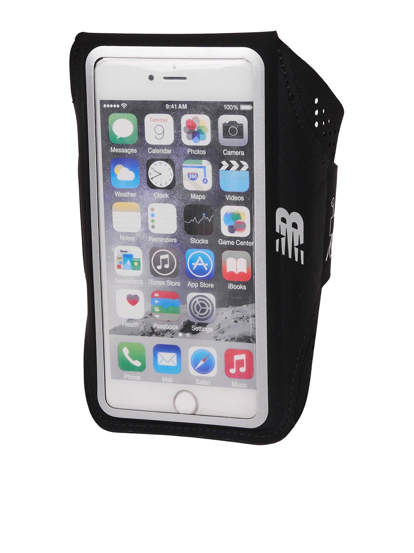 New Balance Unisex Running Phone Pouch - Black | littlewoods.com