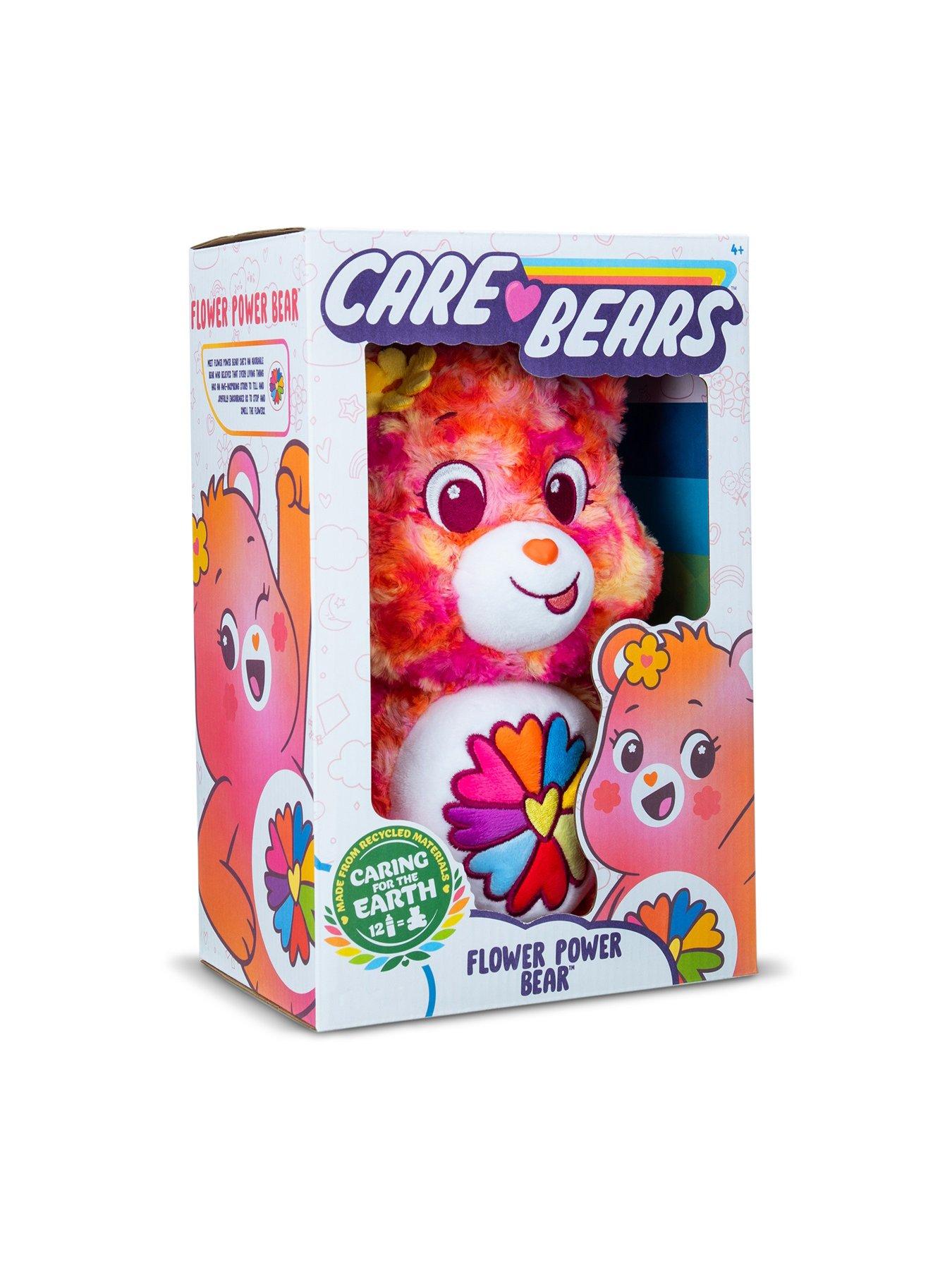 Care Bears Medium - Plush Flower Power Bear (35cm) | Littlewoods