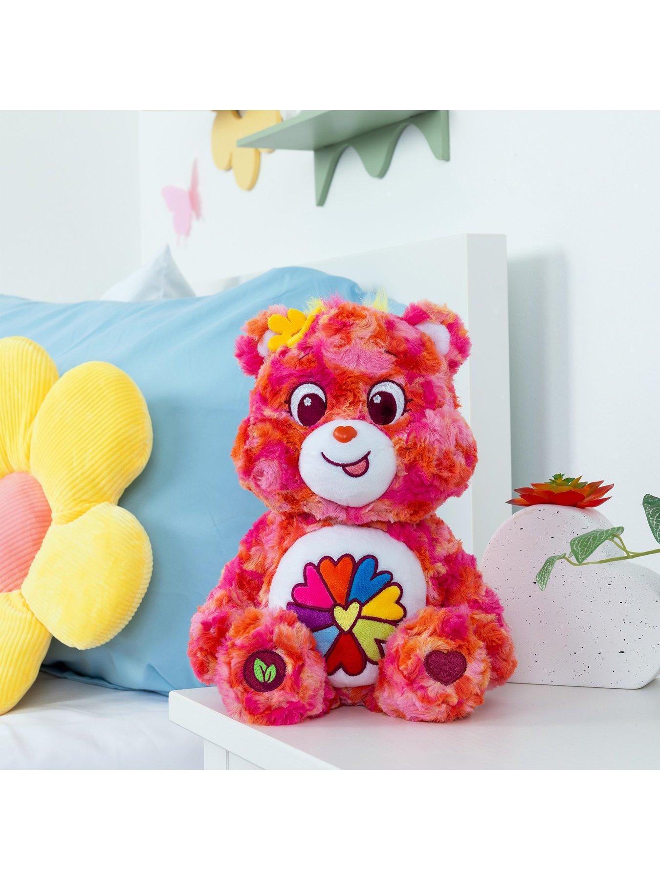 Care Bears Medium - Plush Flower Power Bear (35cm) | Littlewoods
