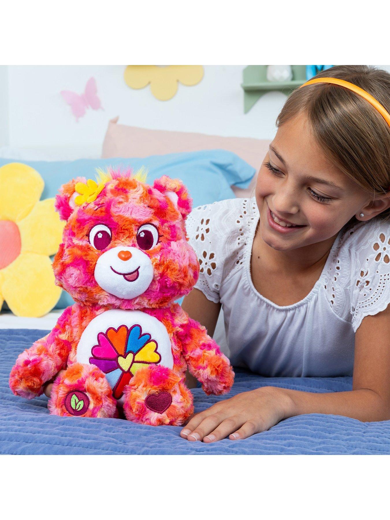 Care Bears Medium - Plush Flower Power Bear (35cm) | Littlewoods