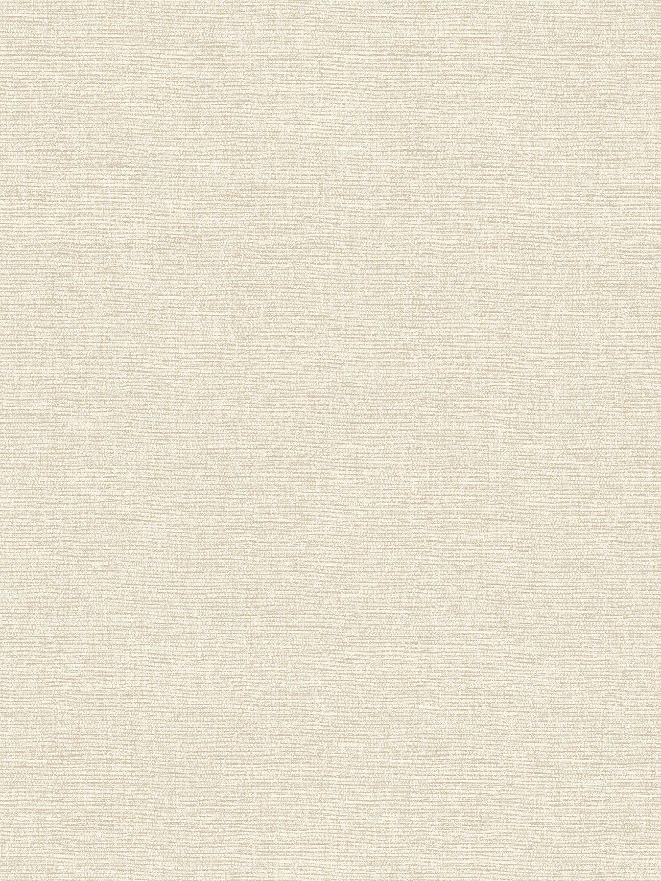 Rasch Linen Neutral Wallpaper | Littlewoods
