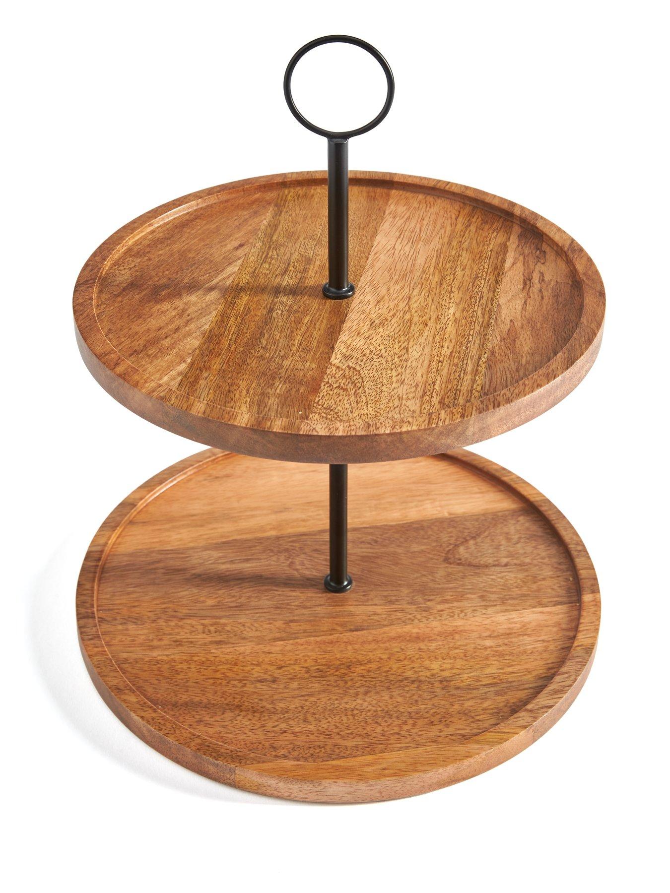 Very Home Wooden Afternoon Tea Stand | Littlewoods