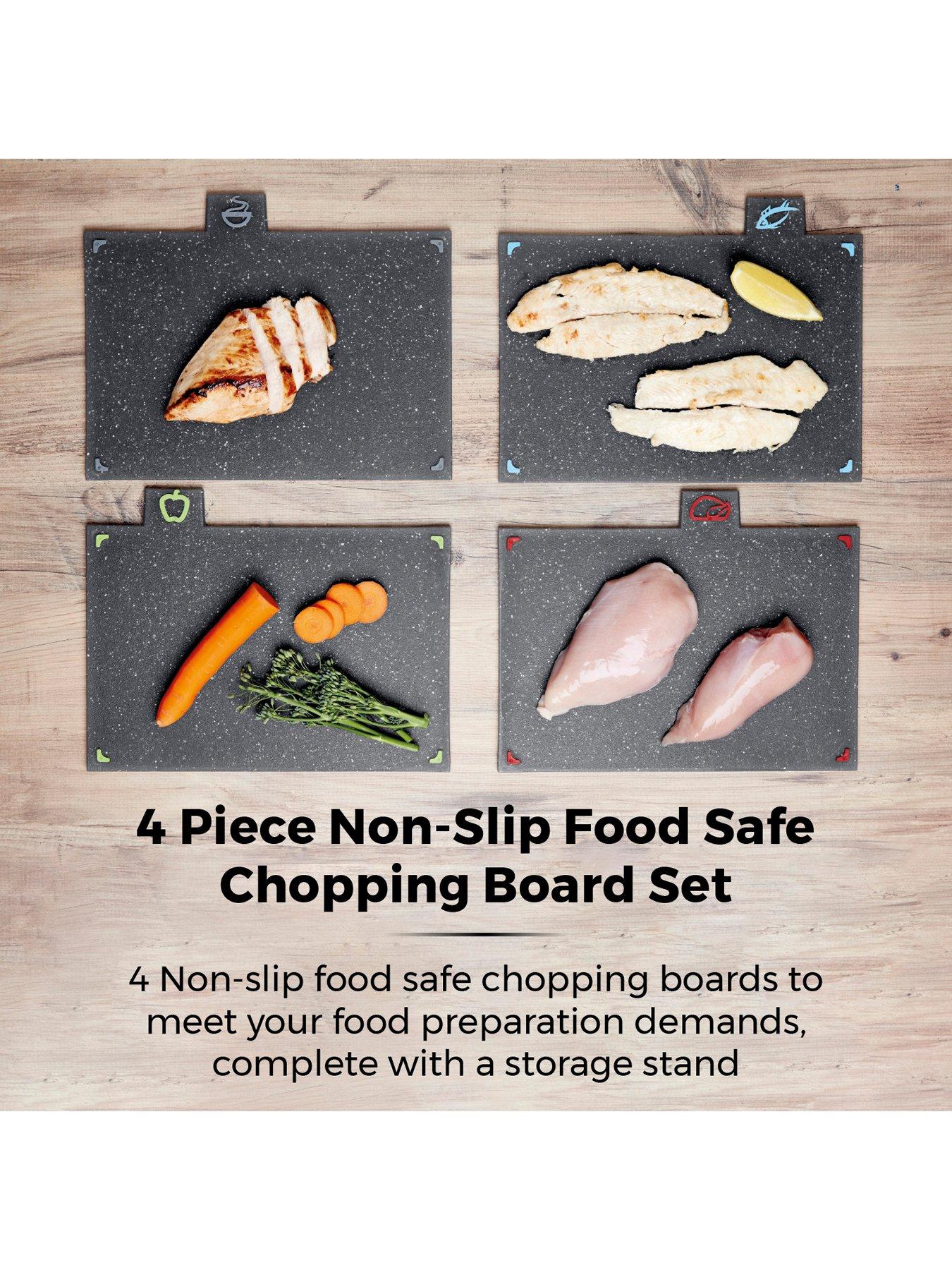 Tower Set of 4 Chopping Boards | Littlewoods