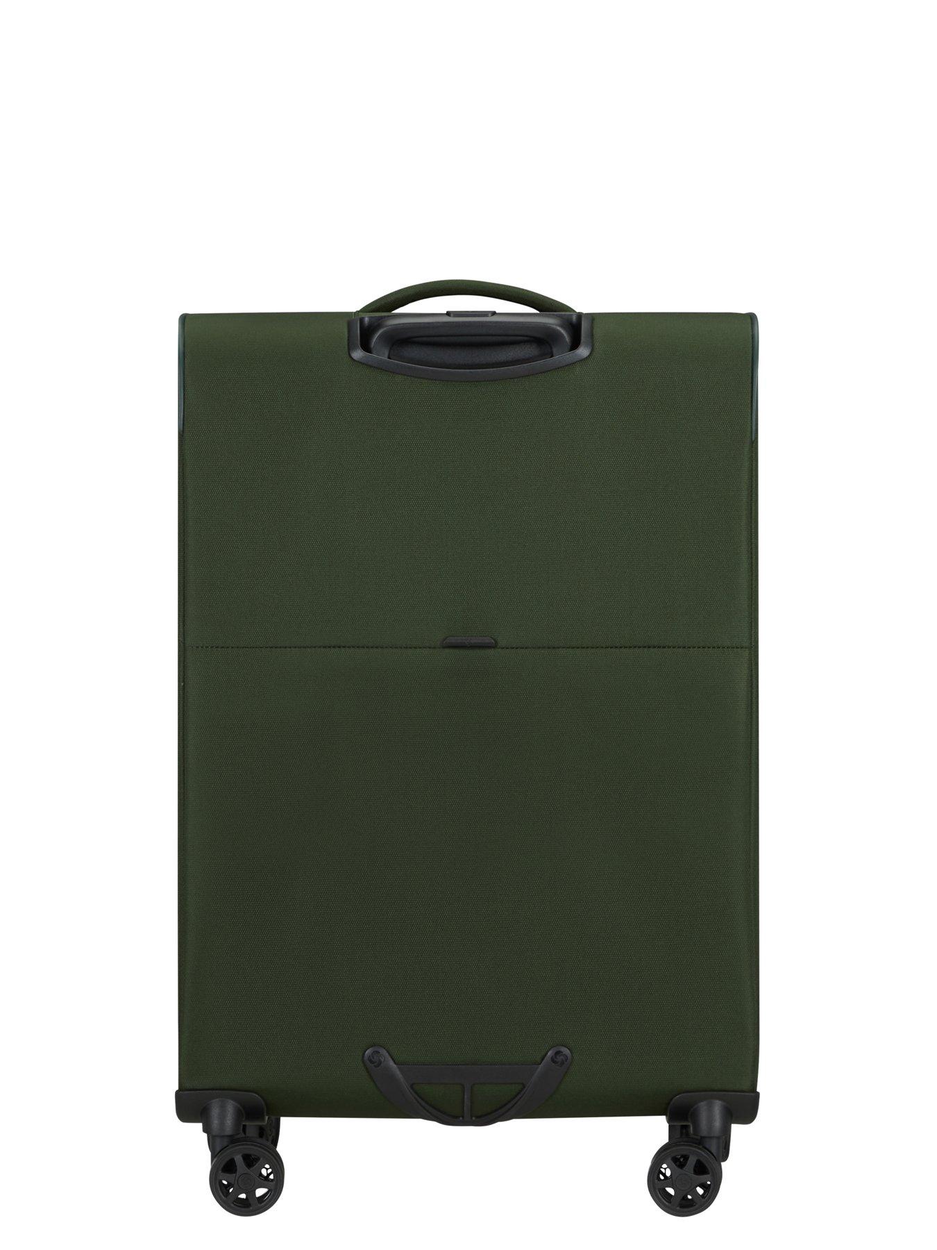 Samsonite LITEBEAM SPINNER 66/24 EXP MEDIUM Softshell CASE-CLIMBING IVY ...
