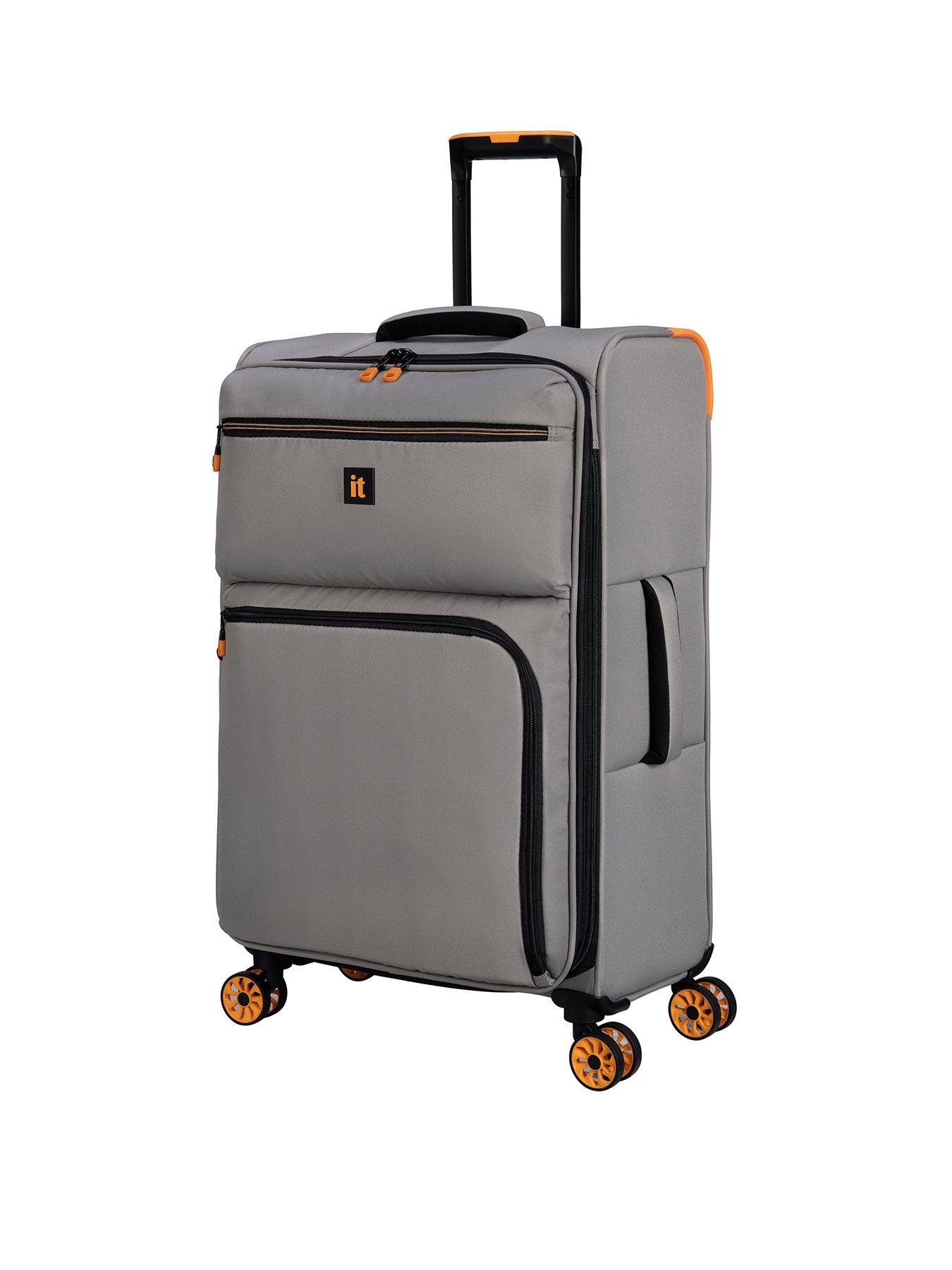 it Luggage Compartment Medium Suitcase - Light Ash | littlewoods.com