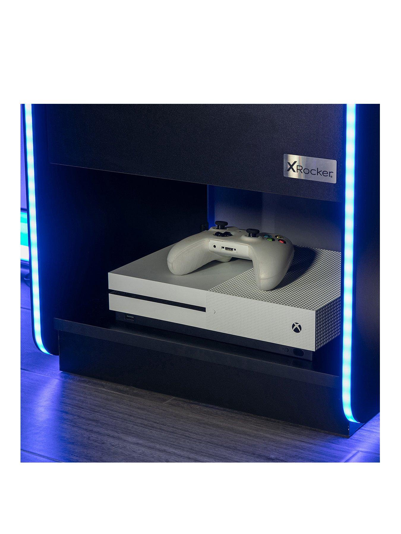 X Rocker Electra Bedside Table With Wireless Charging And Led Lights ...