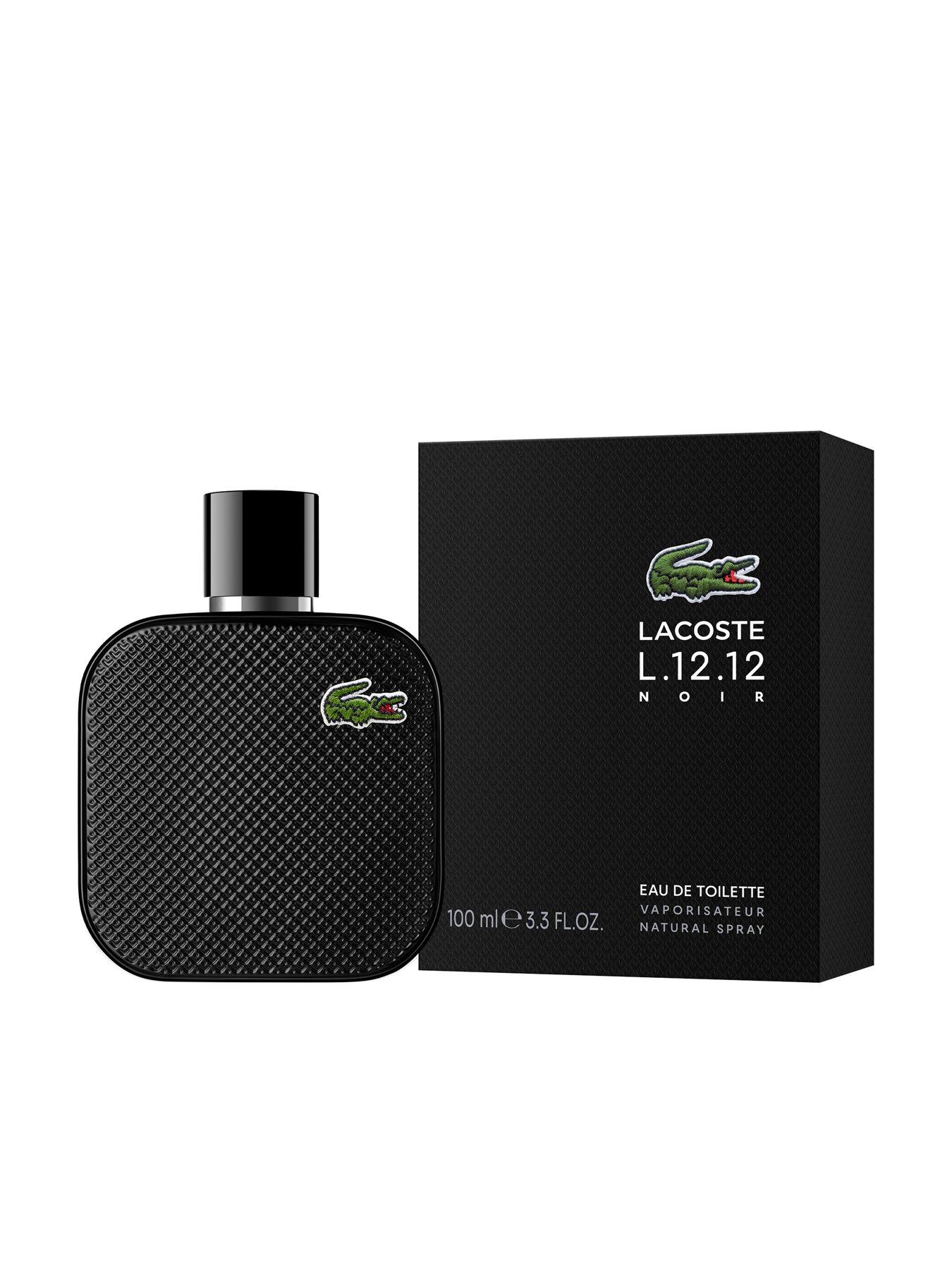 Lacoste L.12.12 Noir Eau De Toilette 100ml | Littlewoods