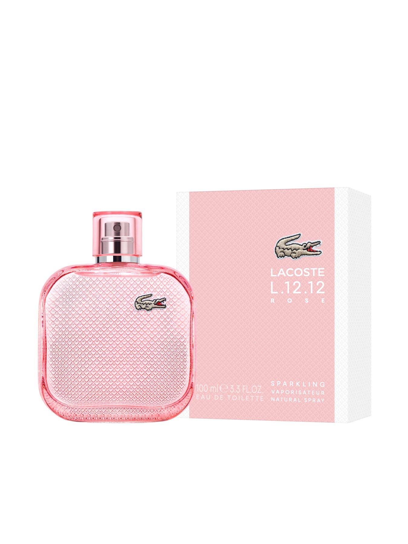 Lacoste L.12.12 Rose Sparkling Eau De Toilette 100ml | littlewoods.com