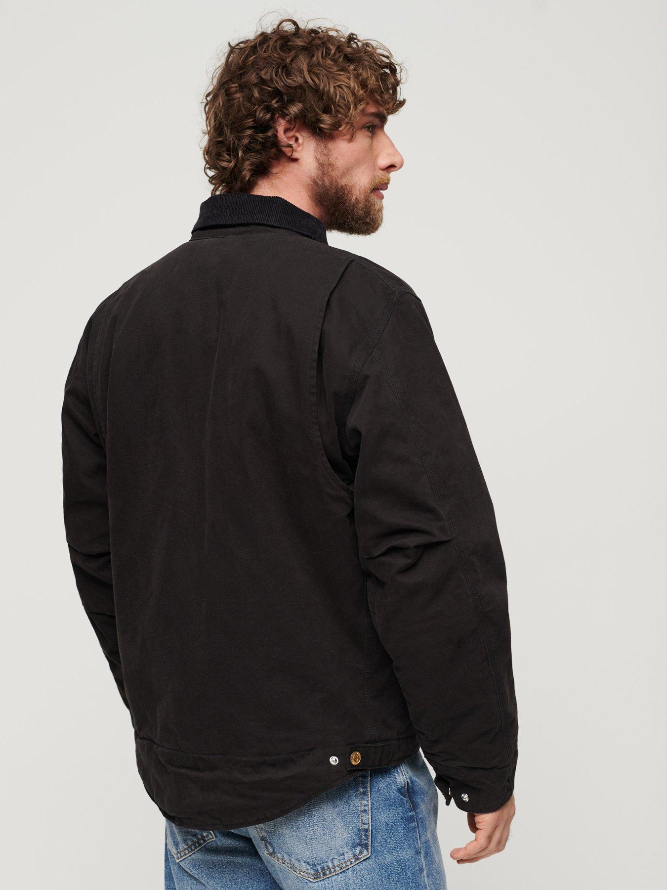 Superdry Surplus Ranch Worker Jacket - Black | littlewoods.com