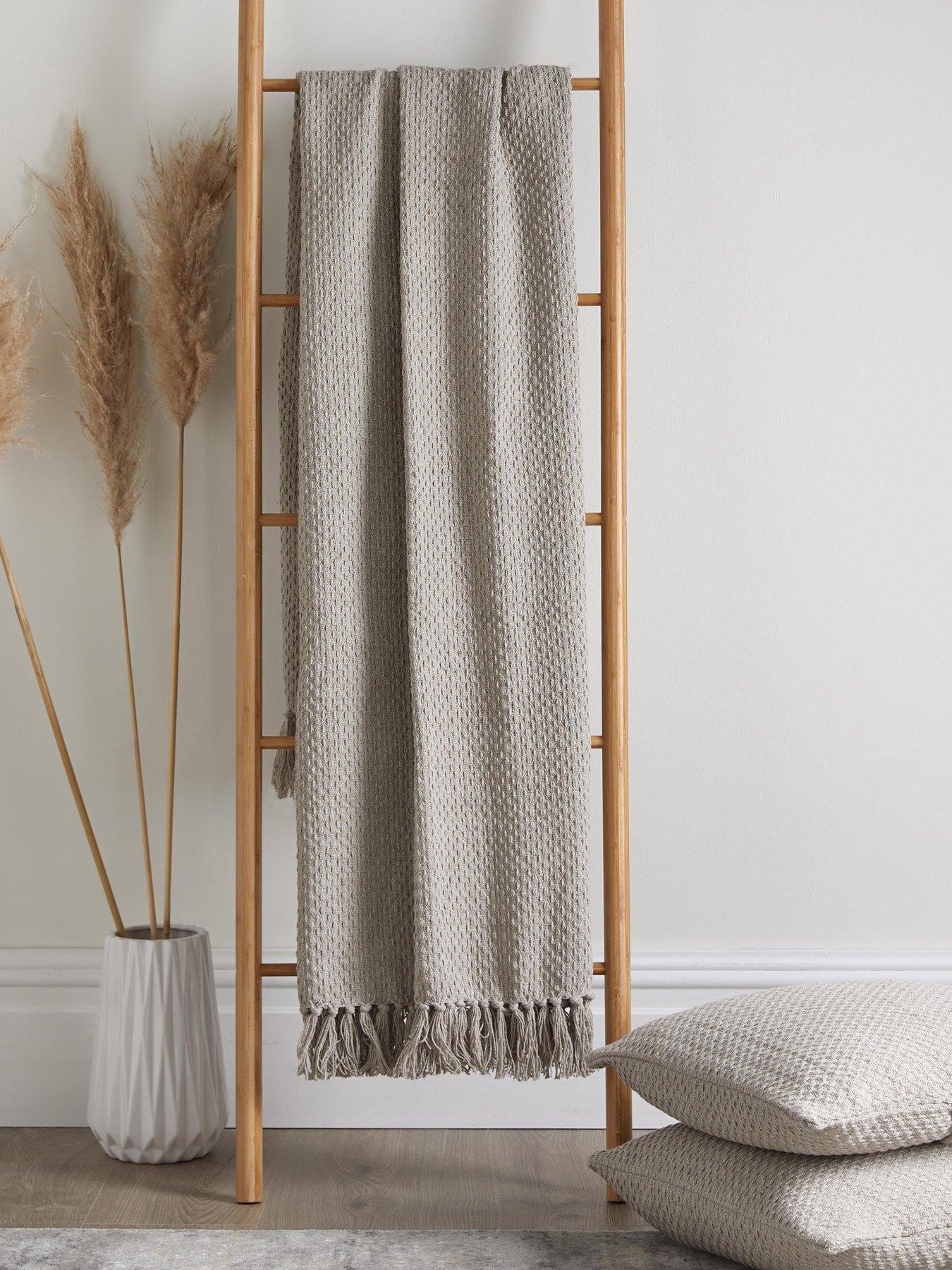 Drift Home Hayden Throw - Natural | Littlewoods
