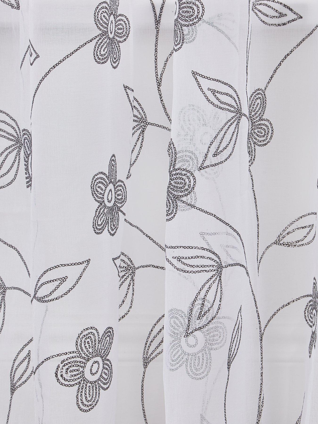 The Very Collection Vienna Floral Voile Panel Pair | Littlewoods