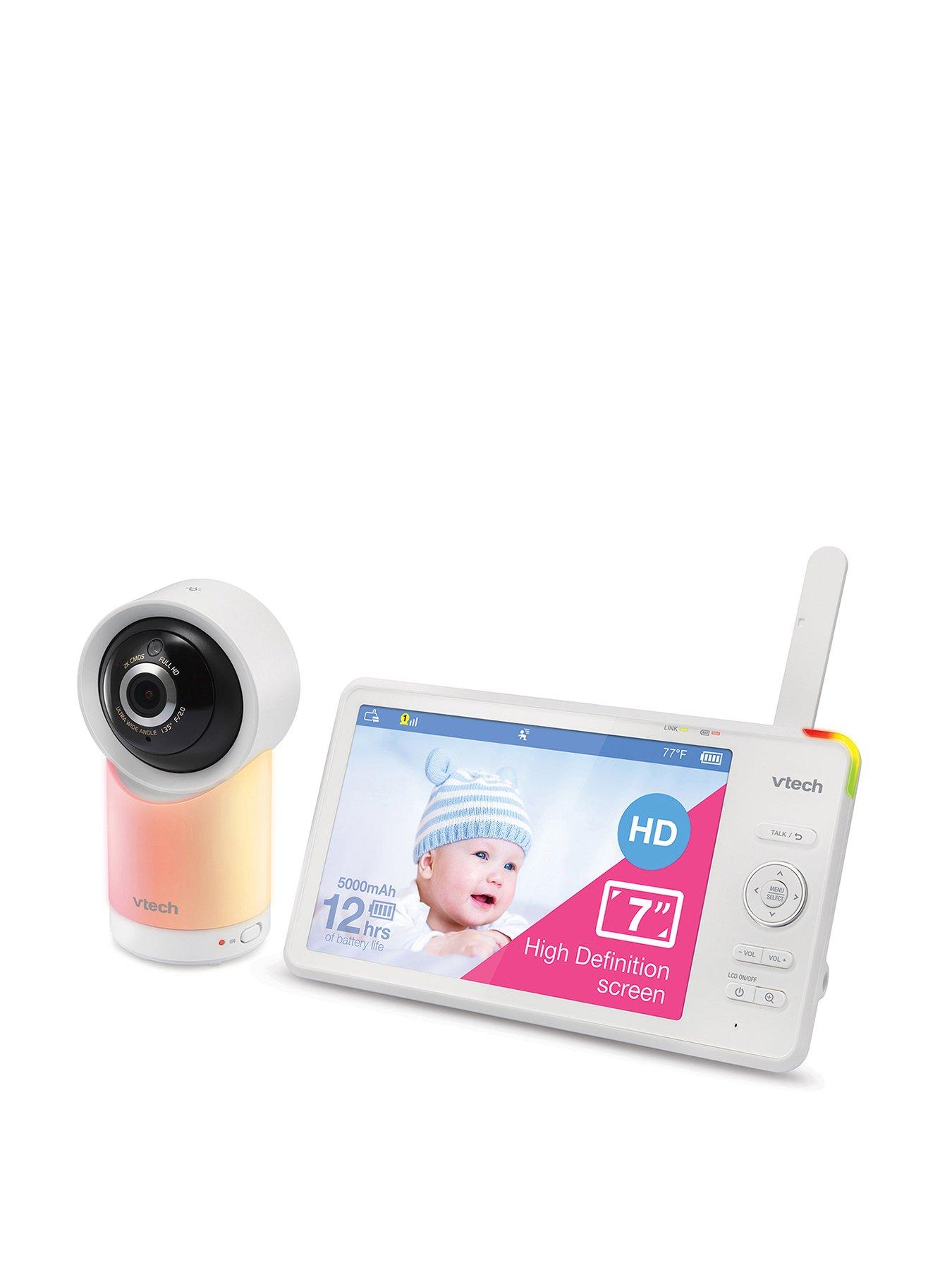 VTech RM7766HD 7" Smart Wi-Fi 1080p Pan and Tilt Baby Monitor | Littlewoods