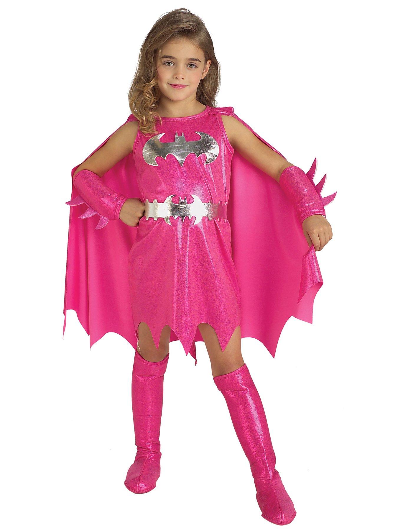 Batman Pink Batgirl Costume | littlewoods.com