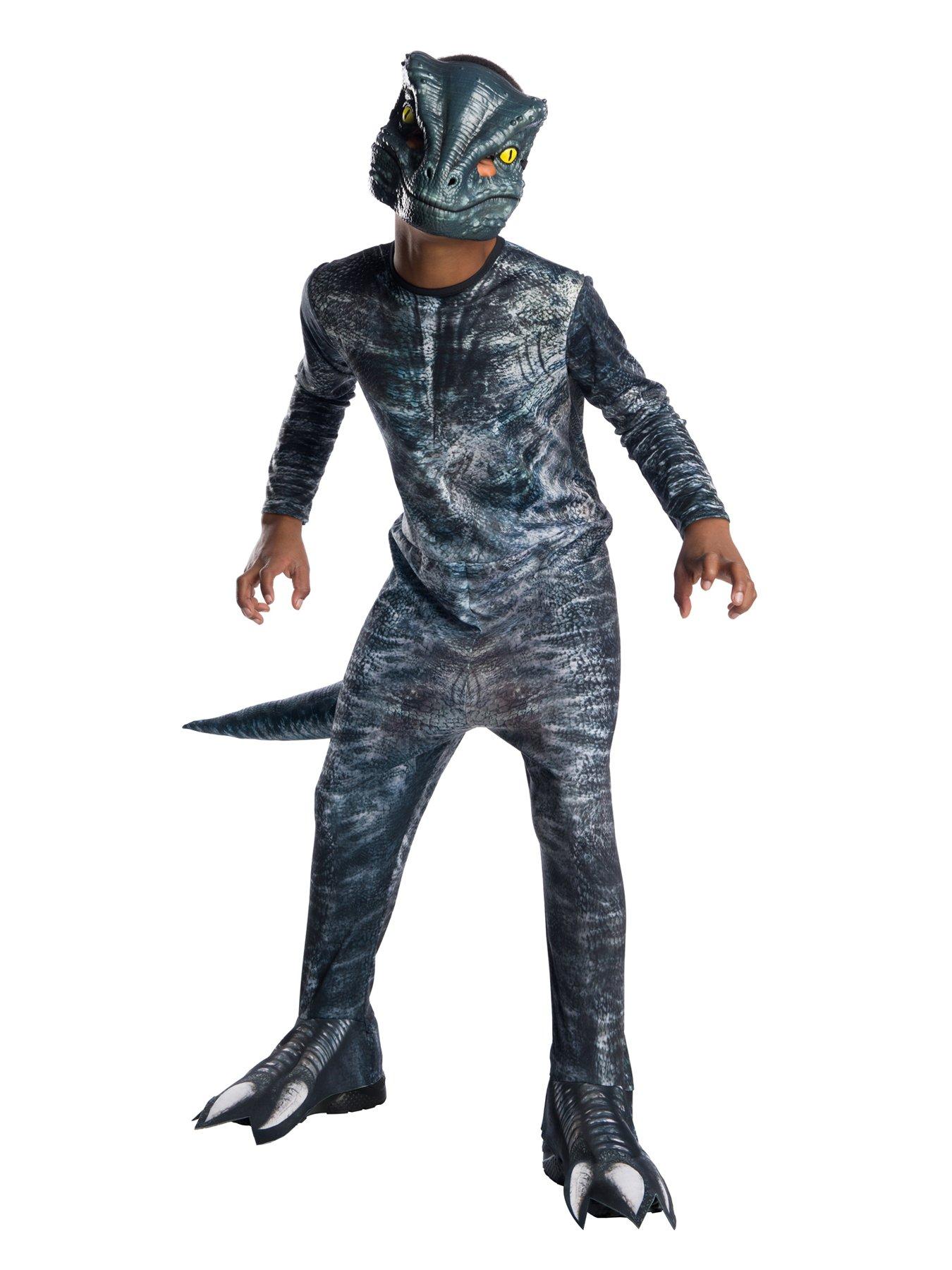 JURASSIC WORLD Velociraptor 'blue' Costume | Littlewoods