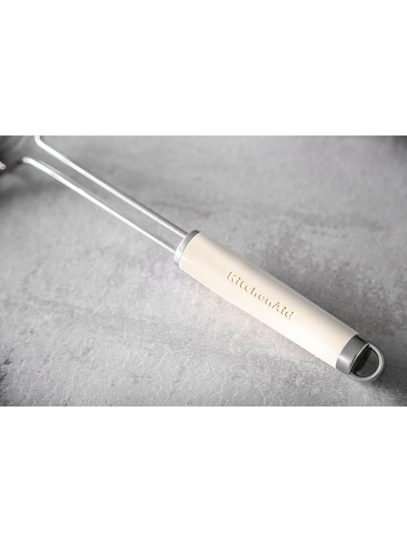 KitchenAid Core Wire Strainer in Almond Cream | Littlewoods