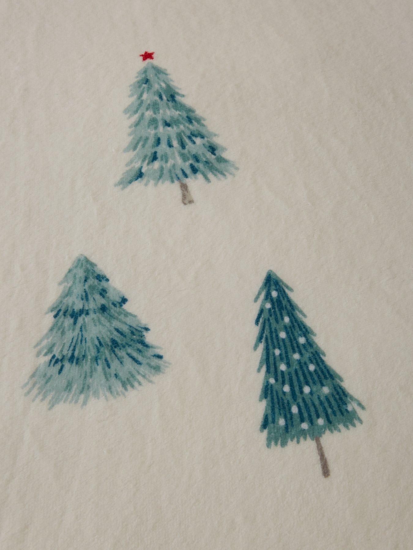 Very Home Nordic Trees Fleece Christmas Duvet Cover Set - Multi ...
