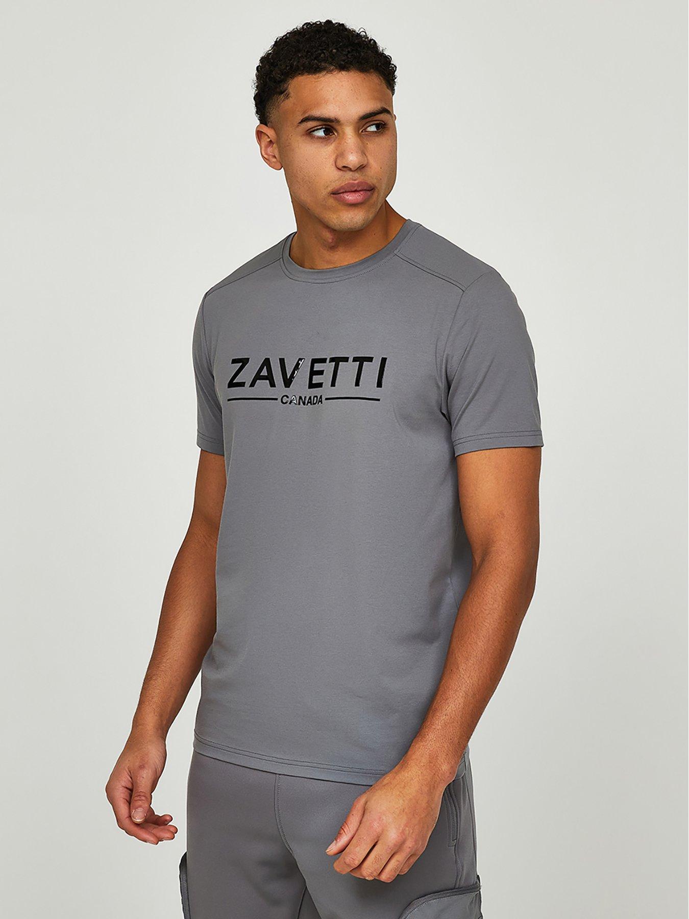 Zavetti Canada Daletto T-shirt - Grey | littlewoods.com