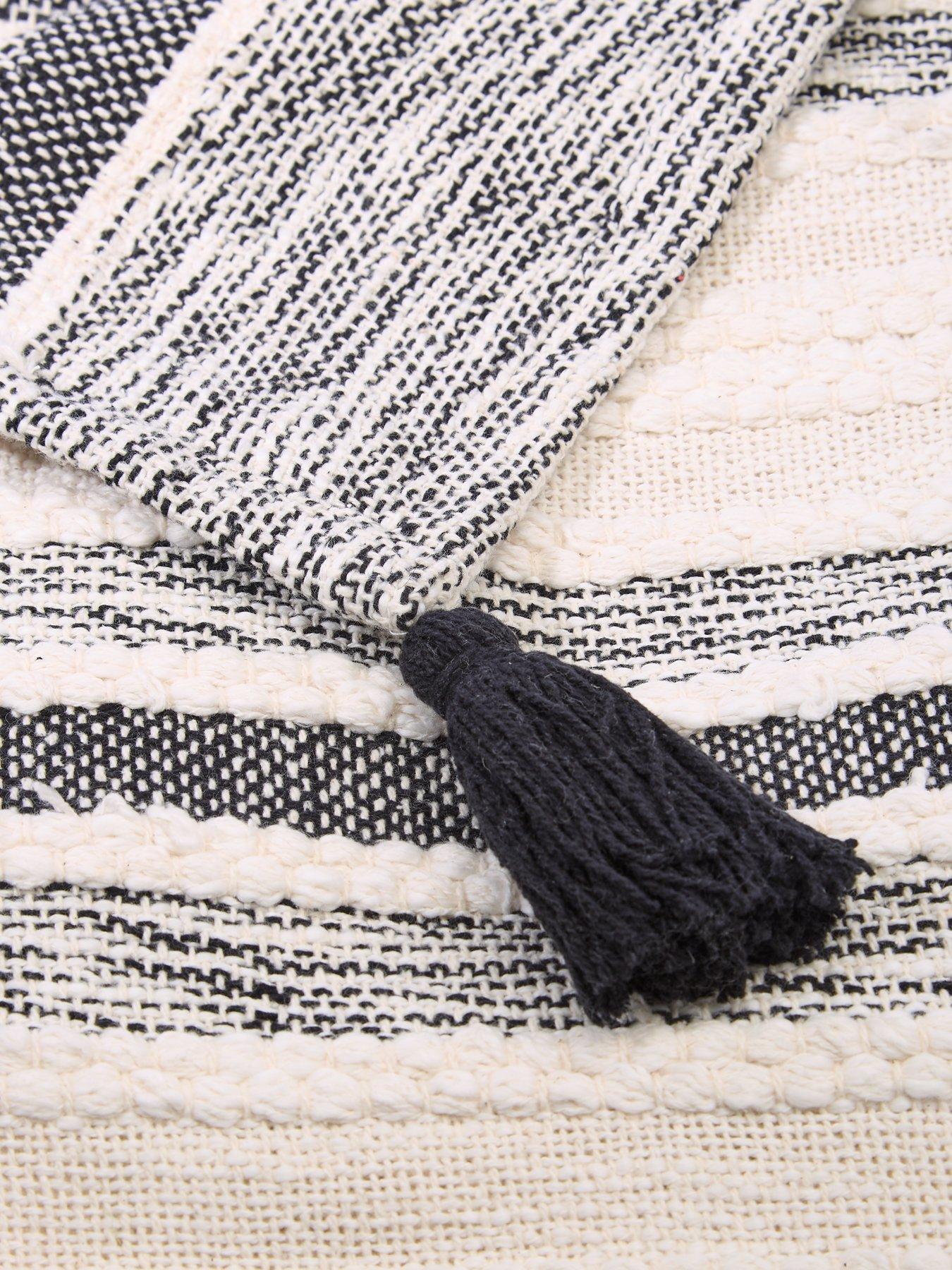 Very Home Viola 100% Cotton Woven Throw | Littlewoods