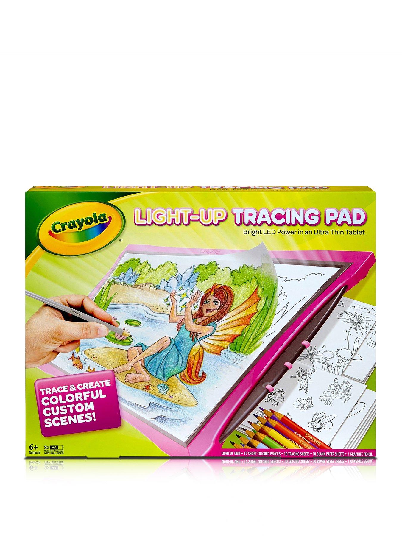 Illuminated Tracing Pad Crayola Light Up Tracing Pad