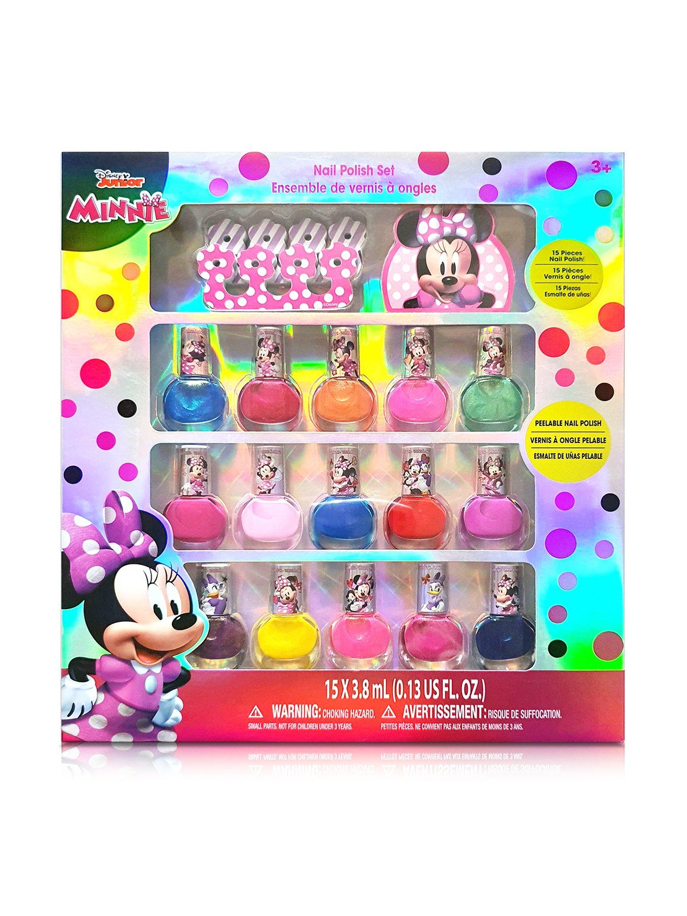 Minnie Mouse Disney Nail Polish Gift Set (15 Pack) | littlewoods.com