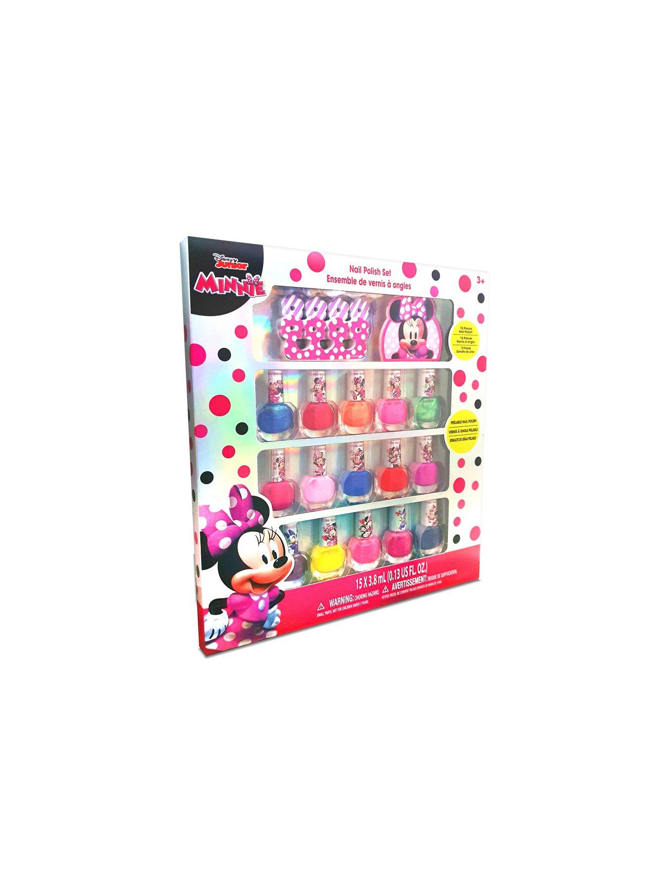 Minnie Mouse Disney Nail Polish Gift Set (15 Pack) | littlewoods.com