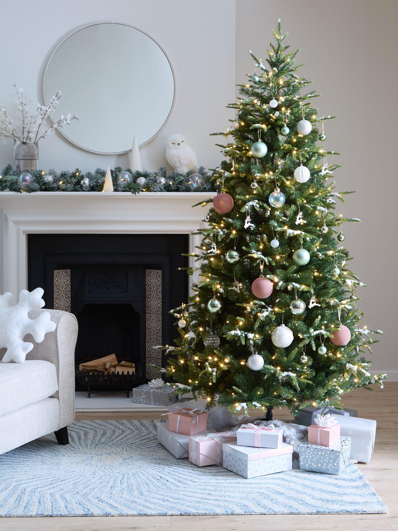 Very Home 7ft Ashdown Pre Lit Snow Tipped Christmas Tree | Littlewoods