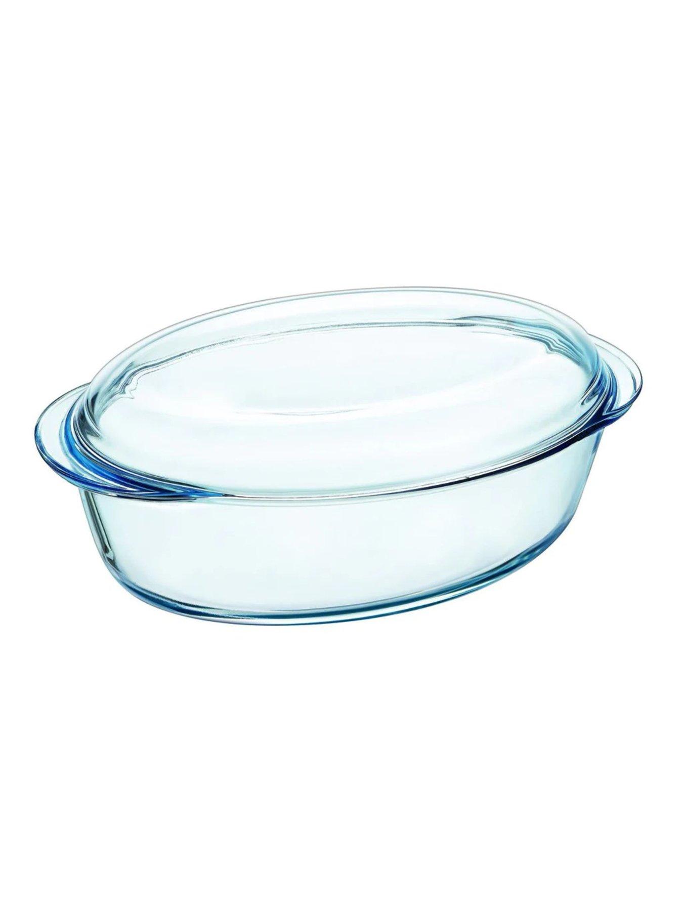 Pyrex Essentials Glass Oval Casserole Dish | Littlewoods