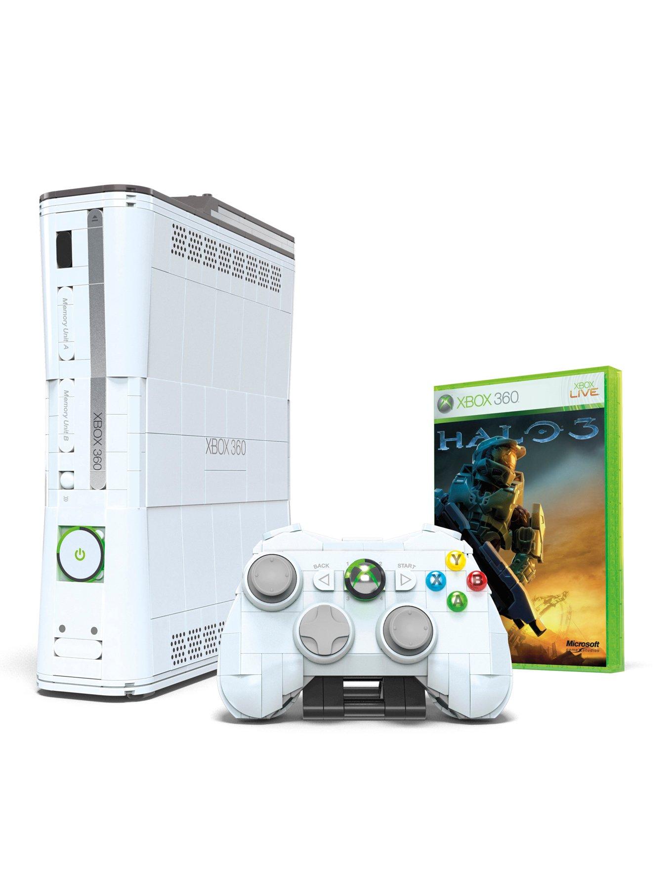 MEGA Showcase Microsoft Xbox 360 Console Building Set | Littlewoods