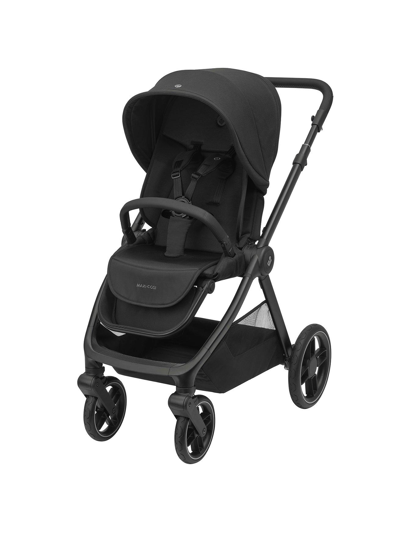 Maxi-Cosi Oxford 9 Piece Complete Travel System Twillic Black (Stroller ...