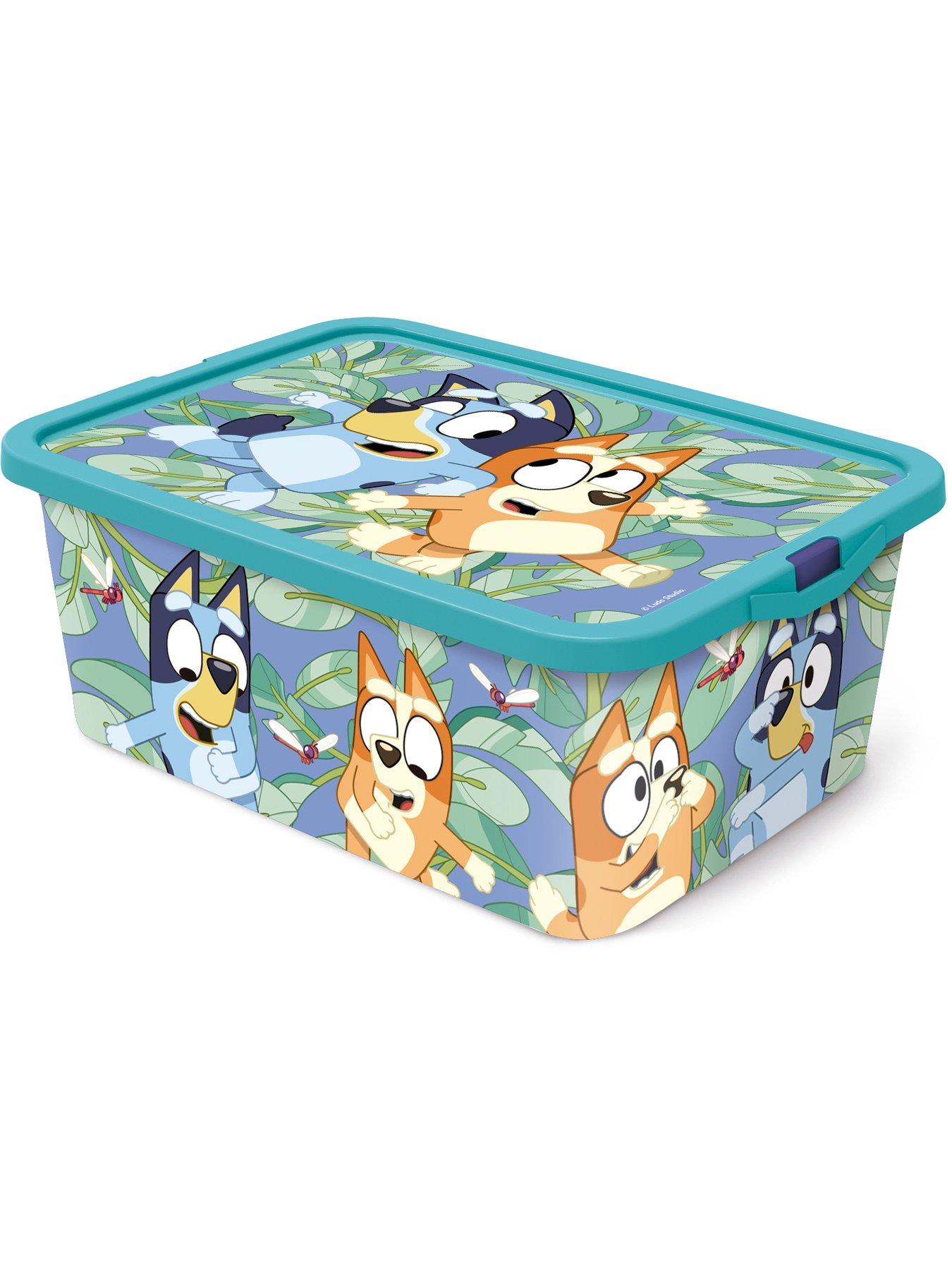 Bluey Set Of 3 Storage Boxes | Littlewoods