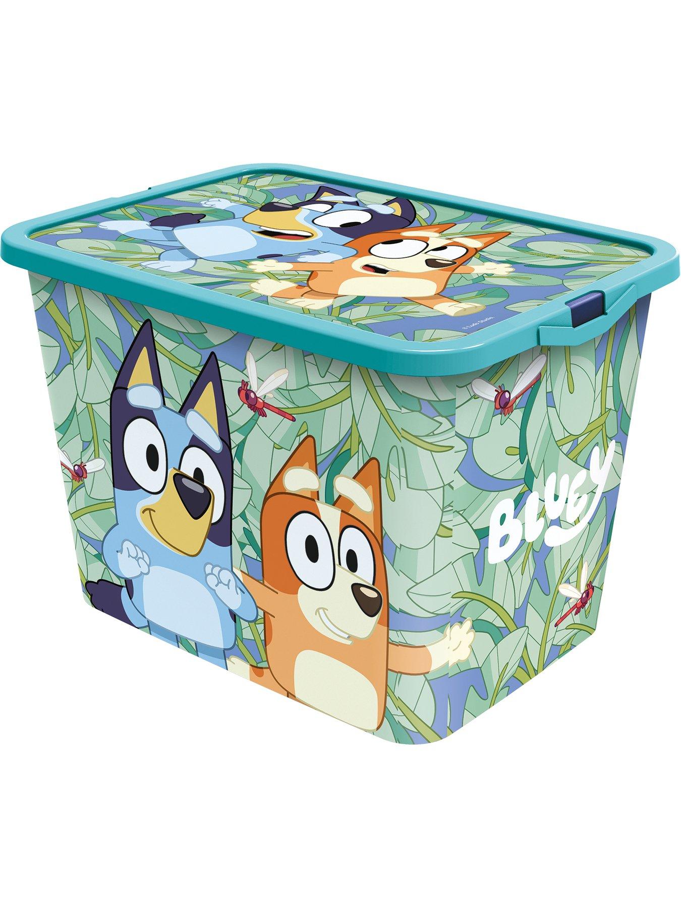 Bluey Set Of 3 Storage Boxes | Littlewoods