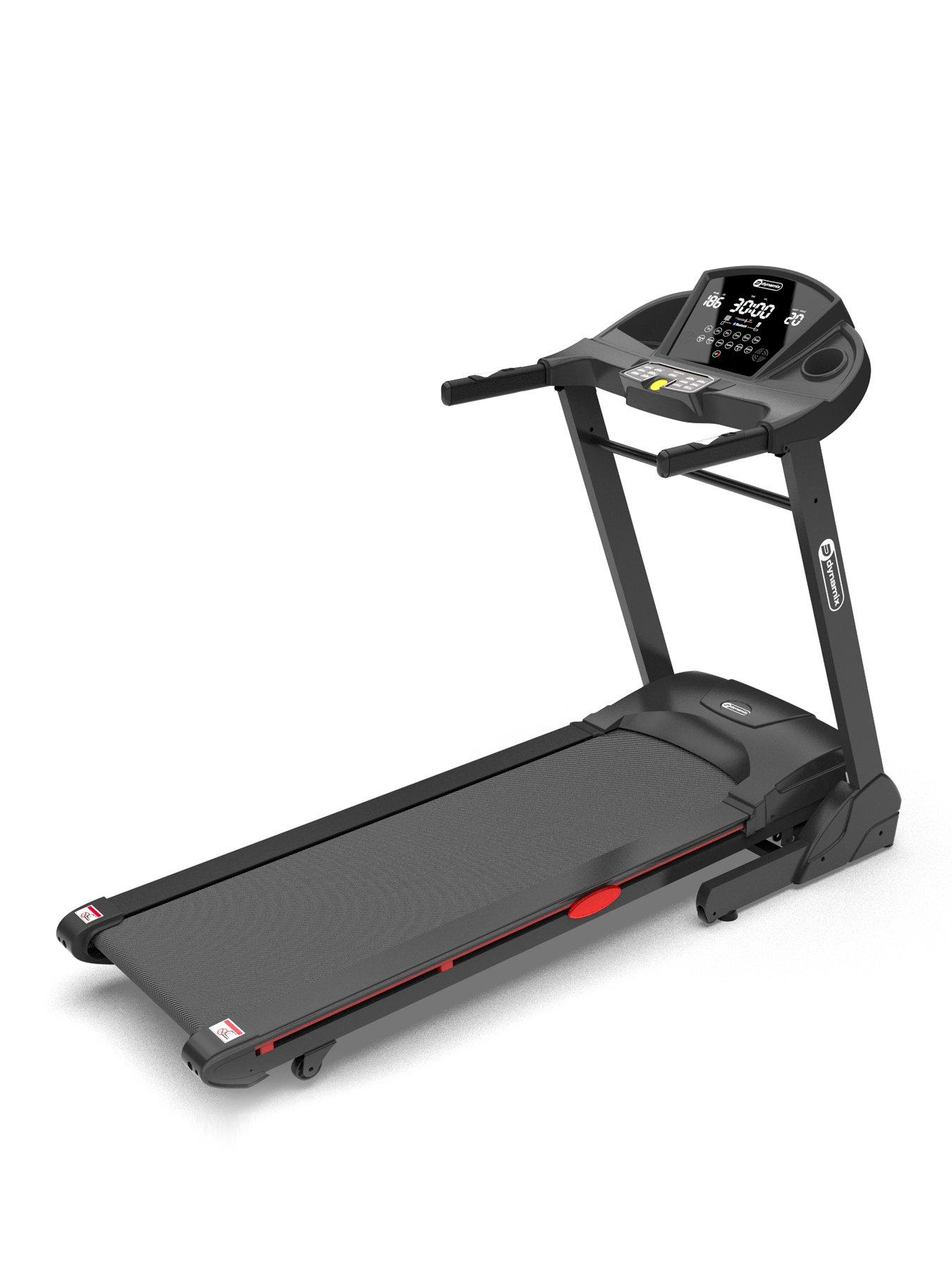 Dynamix T3000 Large LED display Foldable Motorised Treadmill (with ...