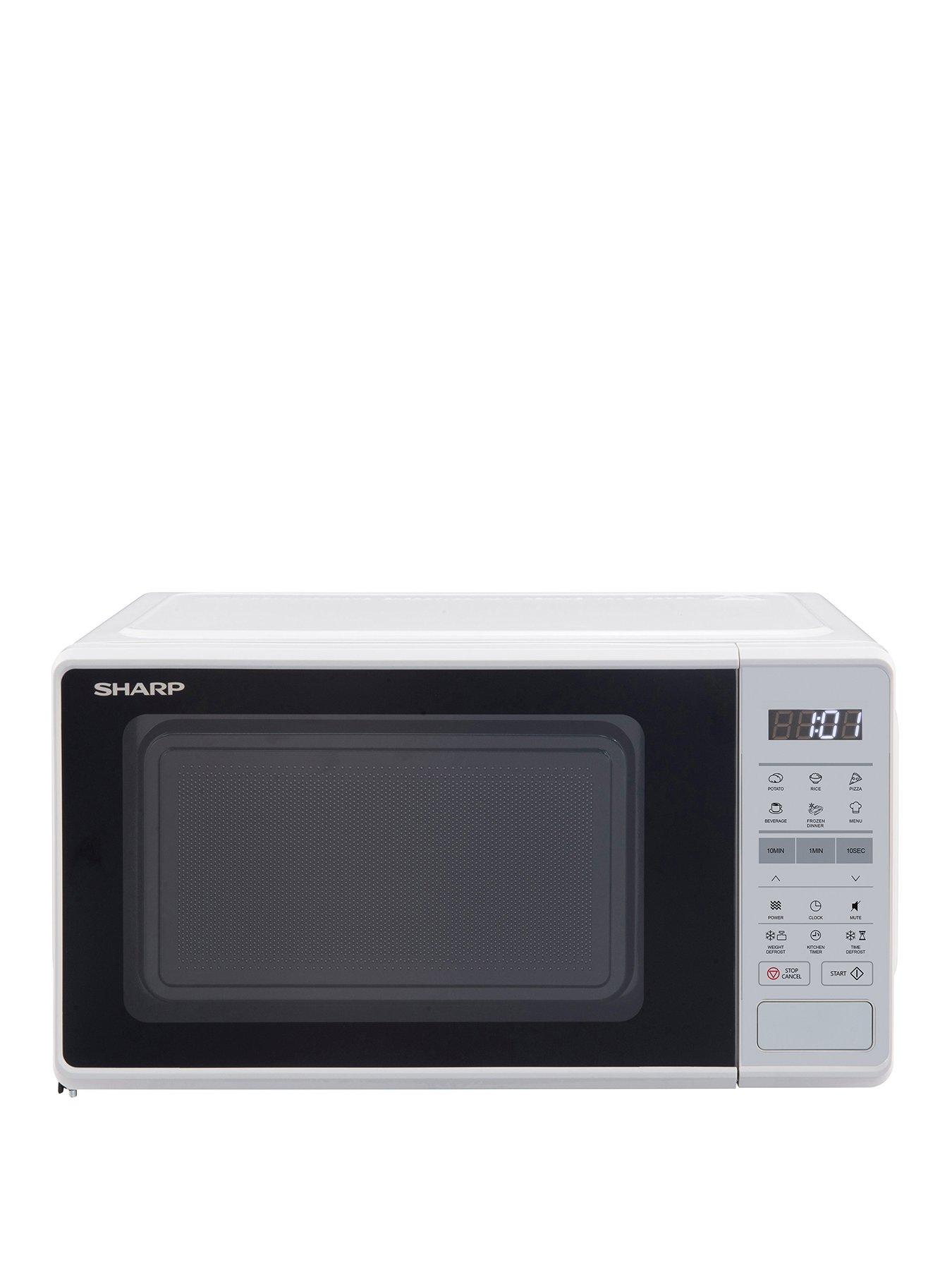 Sharp 17 Litre Microwave - White | Littlewoods