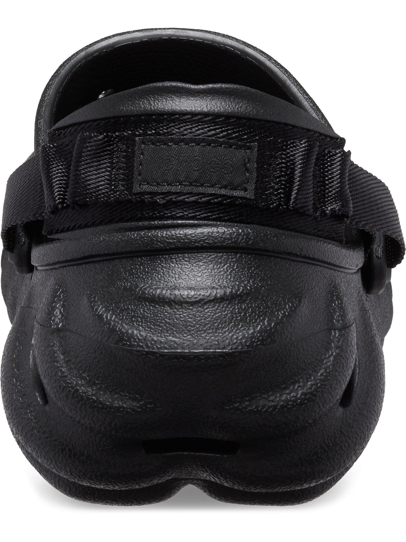 Crocs Echo Clog Sandals - Black | Littlewoods
