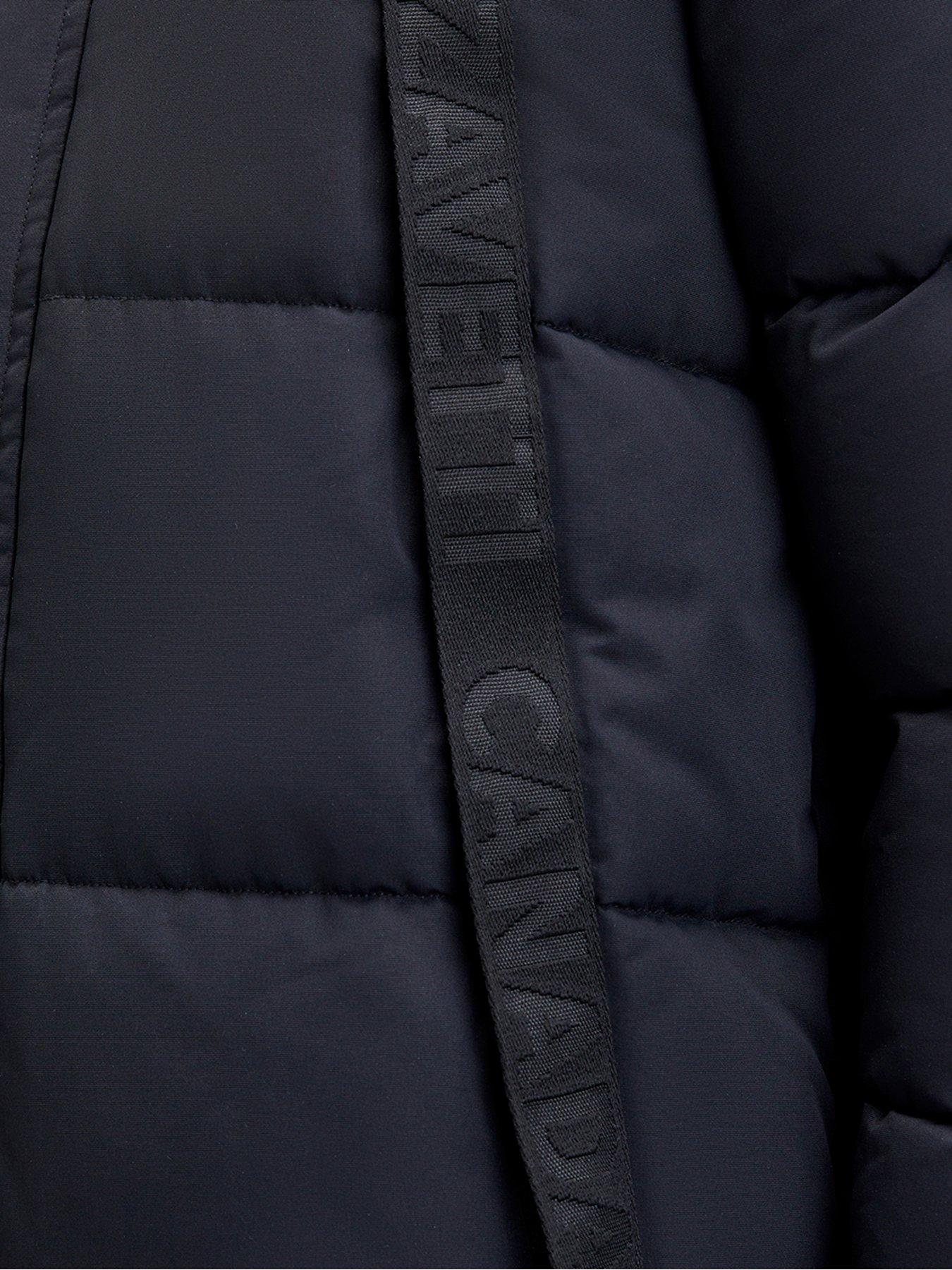 Zavetti Canada Aylmer Long Parka Coat - Black | Littlewoods