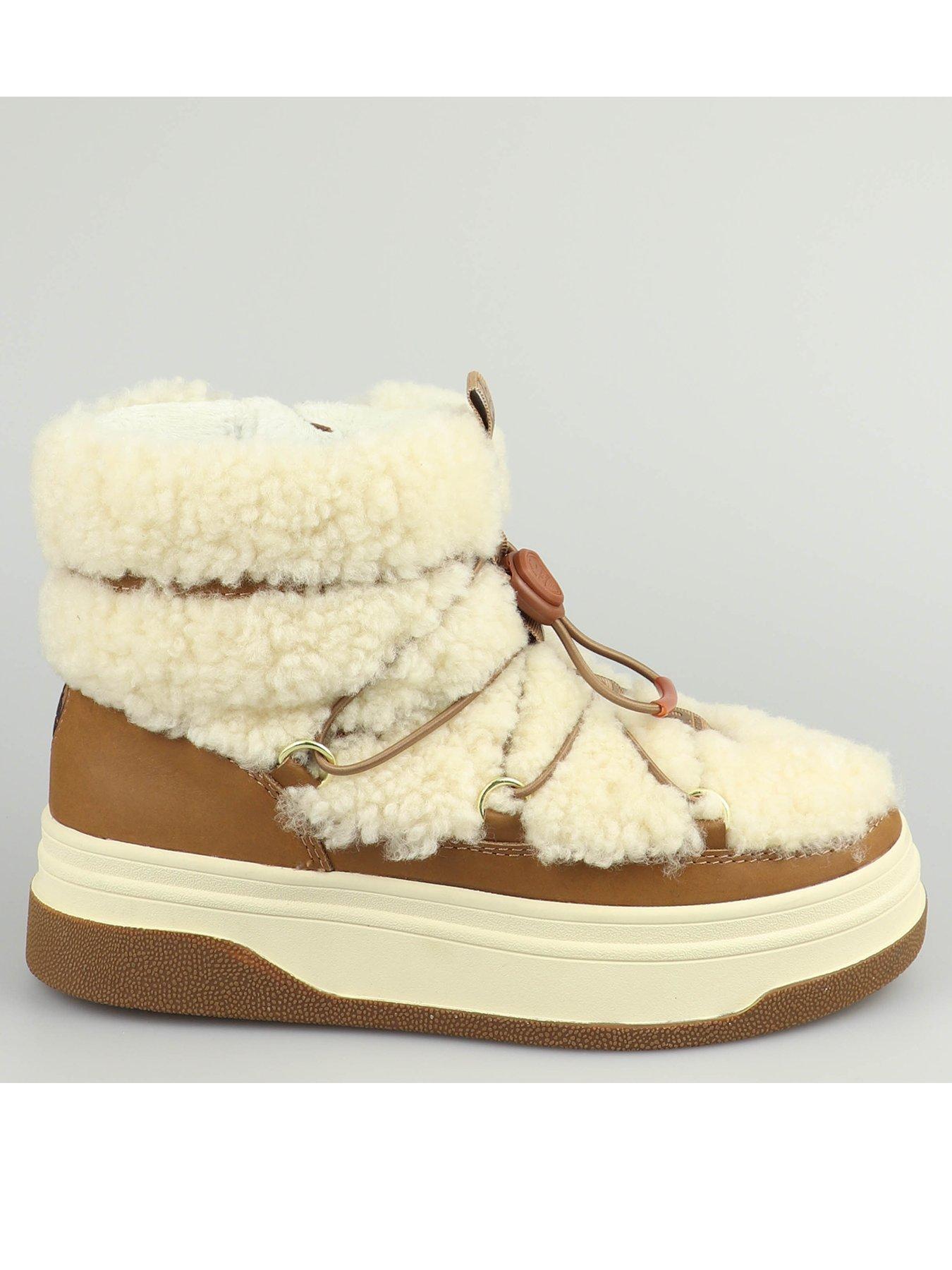 Pajar Janie Snow Boots - Brown | Littlewoods