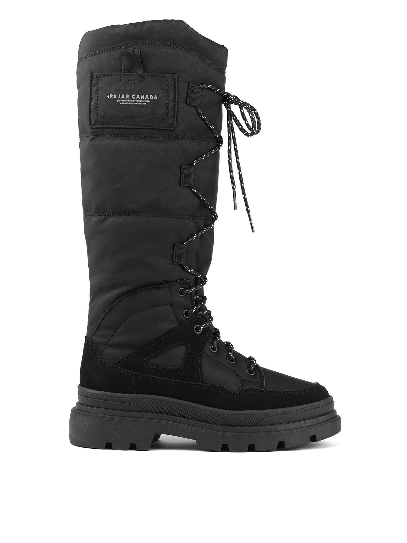 Pajar Verana High Snow Boots - Black | Littlewoods