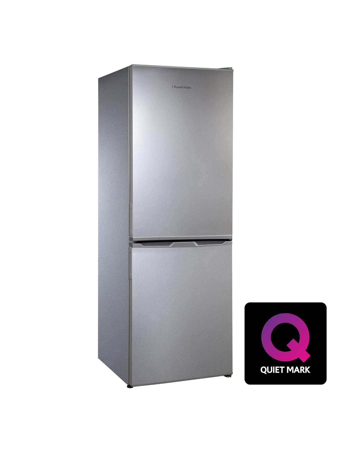 Russell Hobbs RH145FF501E1S Freestanding 50cm Wide Low Frost Fridge Freezer - Silver ...