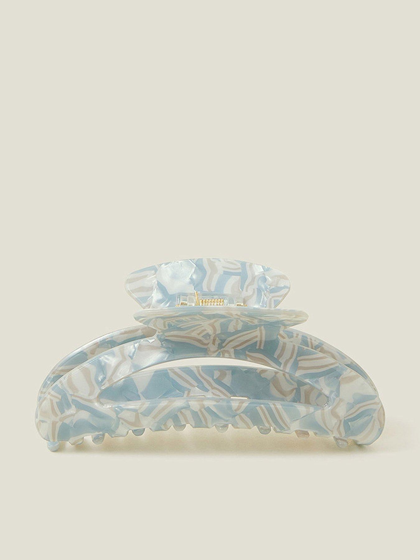 Accessorize Blue Resin Claw Clip | littlewoods.com