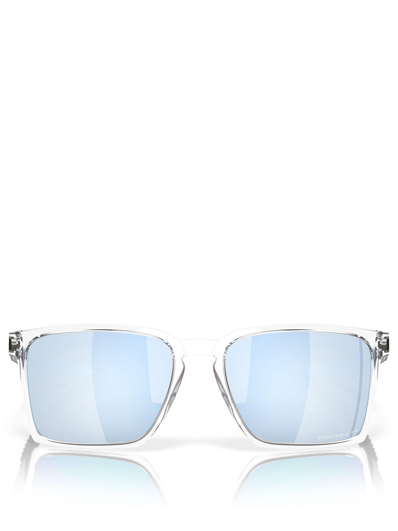 Oakley Exchange Sun Square Sunglasses - Blue Ice | Littlewoods