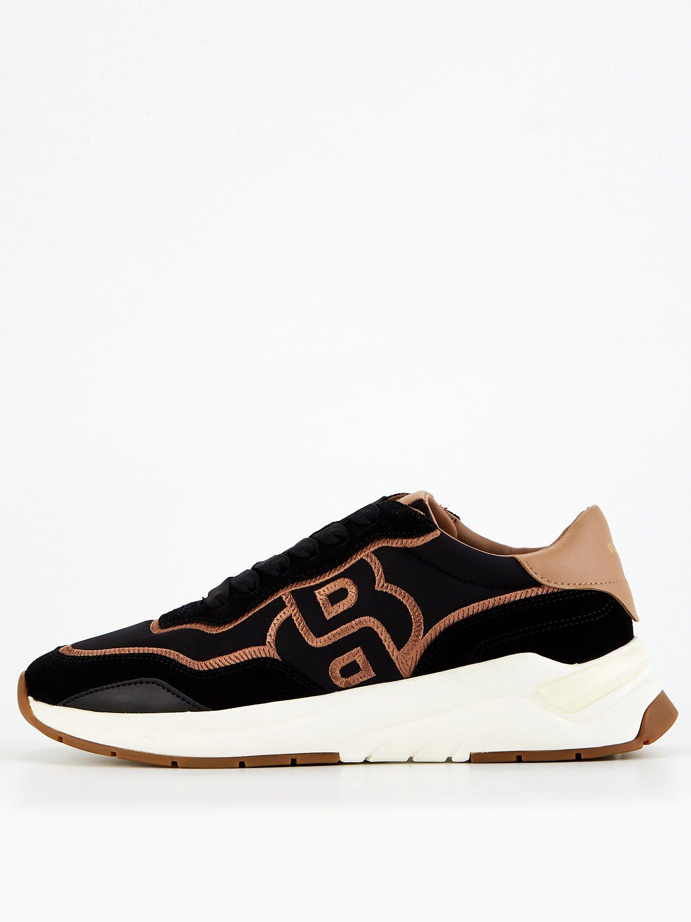 BOSS Skylar Logo Runner - Black | littlewoods.com