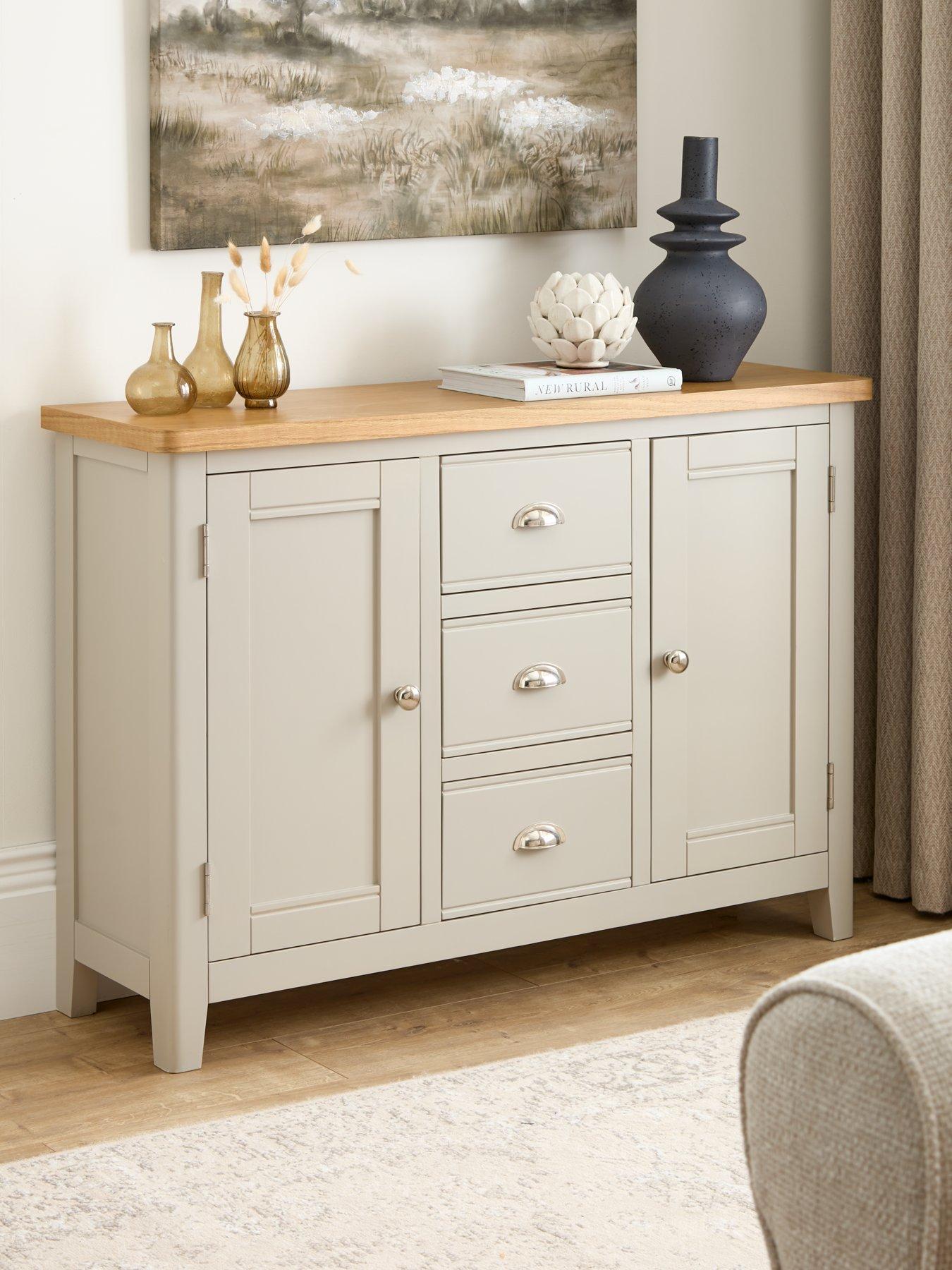 Atlantic compact gloss sideboard store