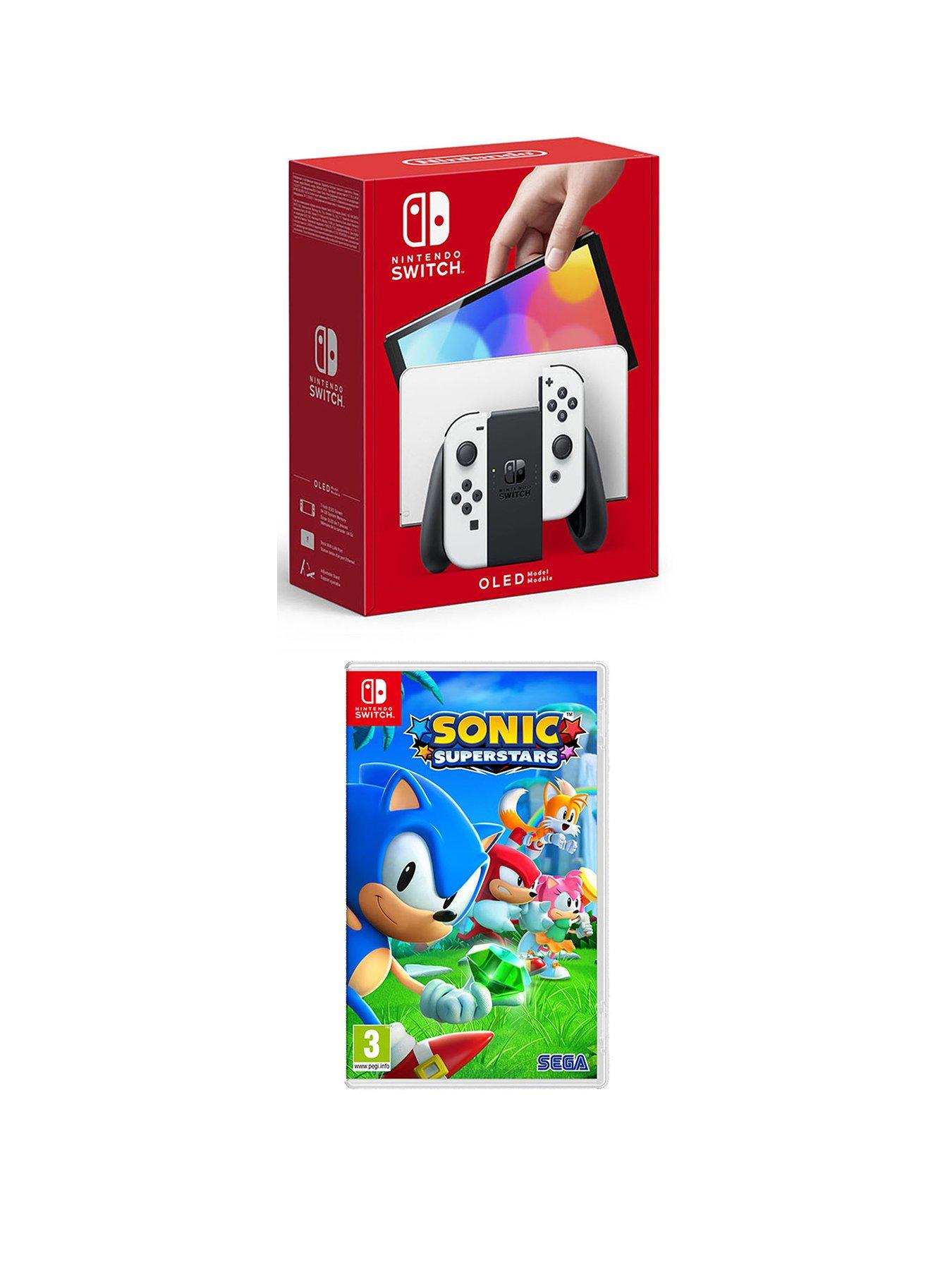 Nintendo Switch OLED Nintendo Switch HW (OLED Model) White &SONIC ...