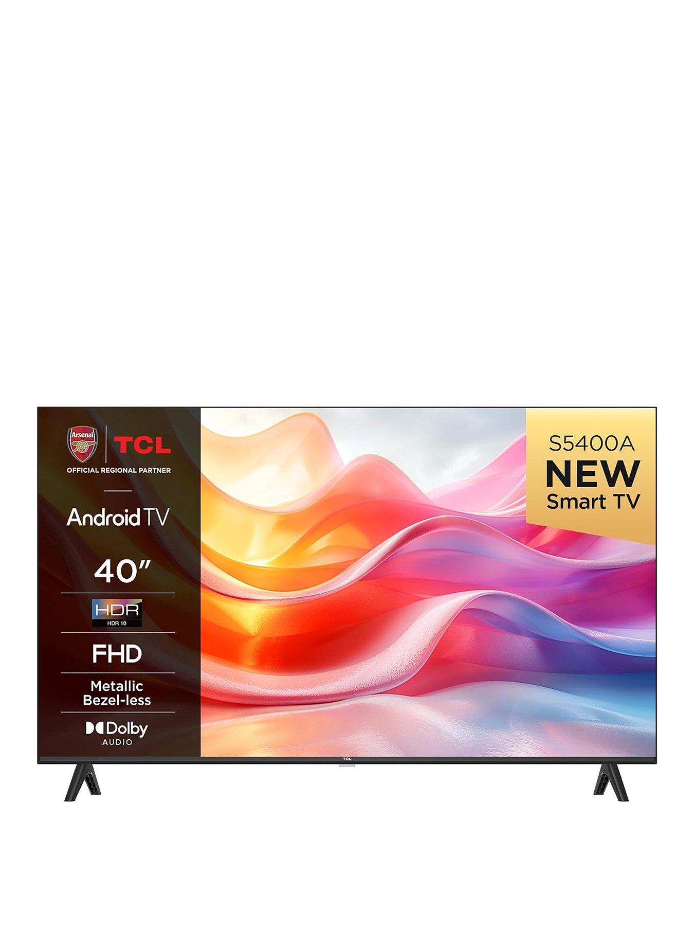 TCL 40S5400AK, 40 inch, Full HD Smart Android TV with Google Assistant ...