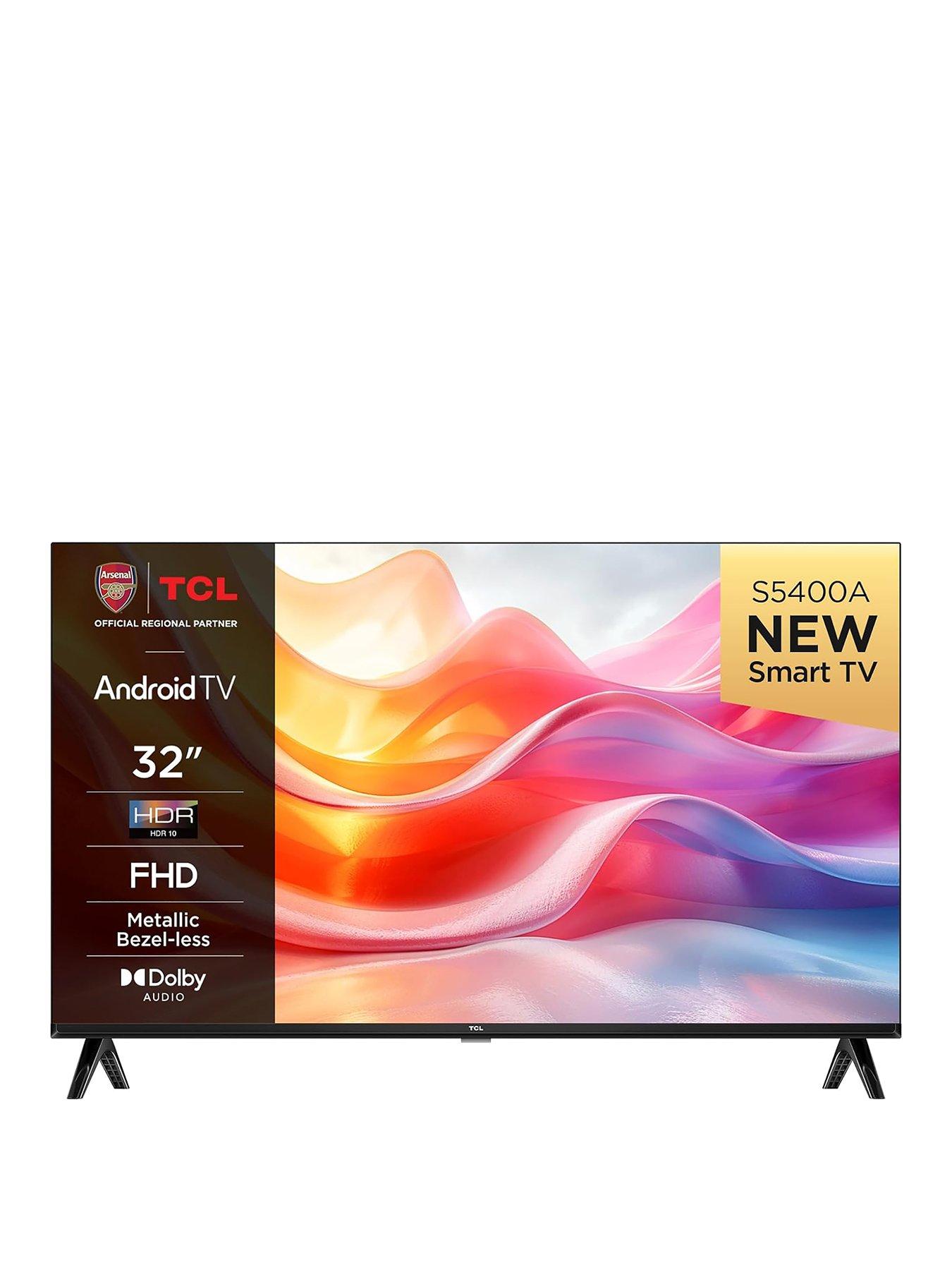 TCL 32S5400AFK, 32 inch, Full HD Smart Android TV with Google Assistant ...