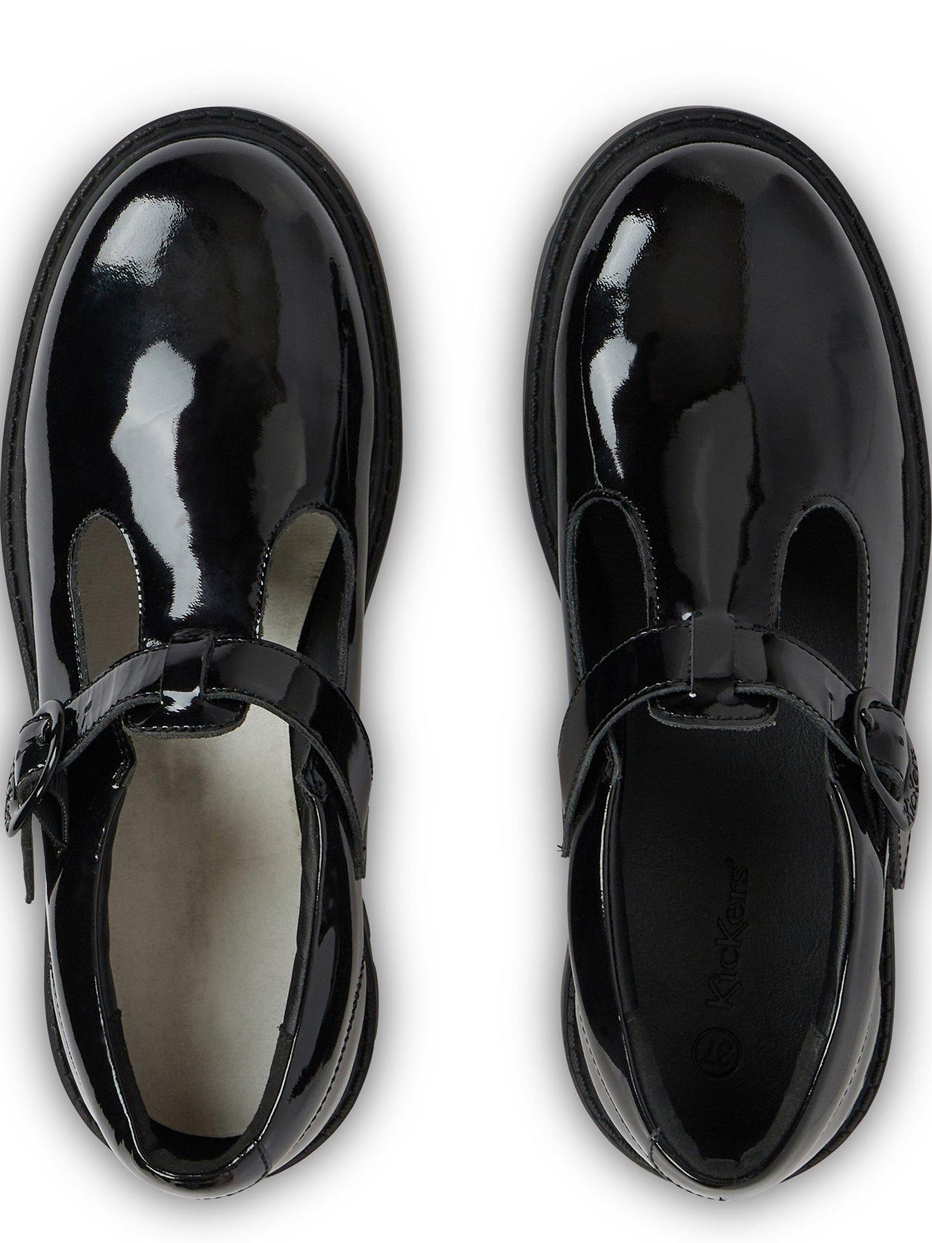 Kickers Kori T Bar Shoes - Black | Littlewoods