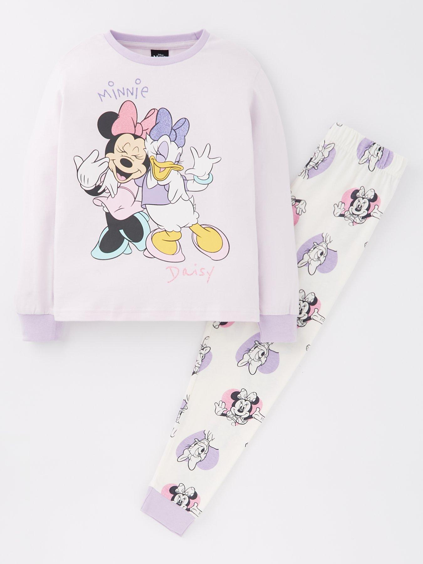 Disney Minnie Mouse And Daisy Duck Long Sleeve Pyjamas | Littlewoods