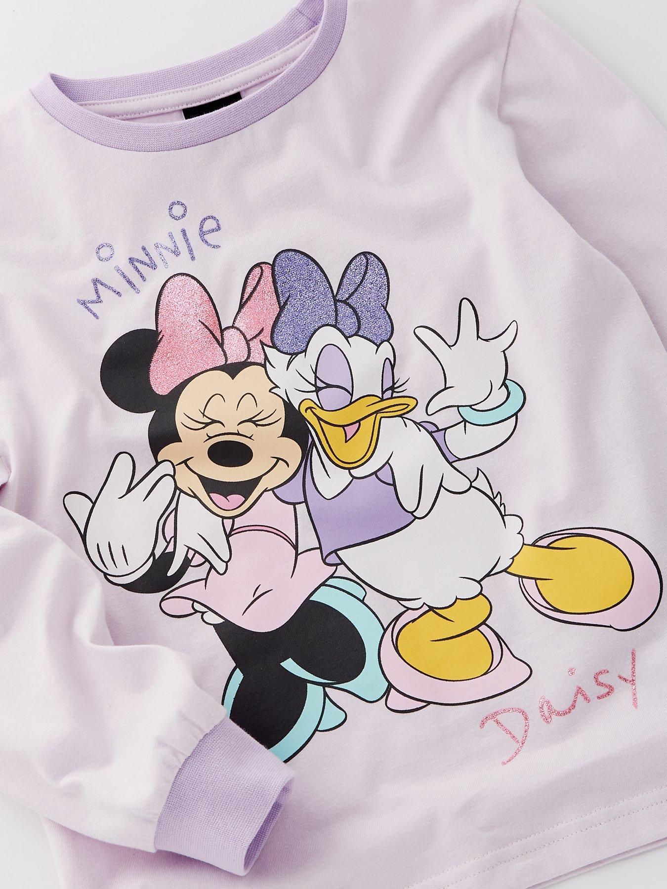 Disney Minnie Mouse And Daisy Duck Long Sleeve Pyjamas | Littlewoods